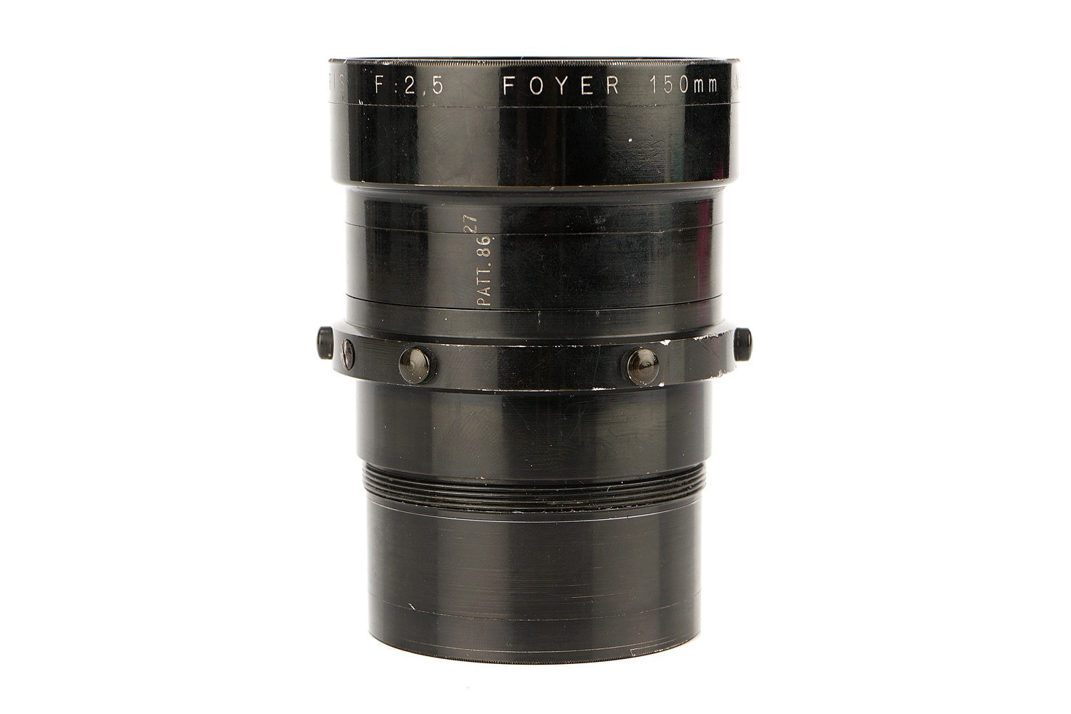 Lot 388 - A Kinoptik Foyer Apochromat f/2.5 150mm Lens,