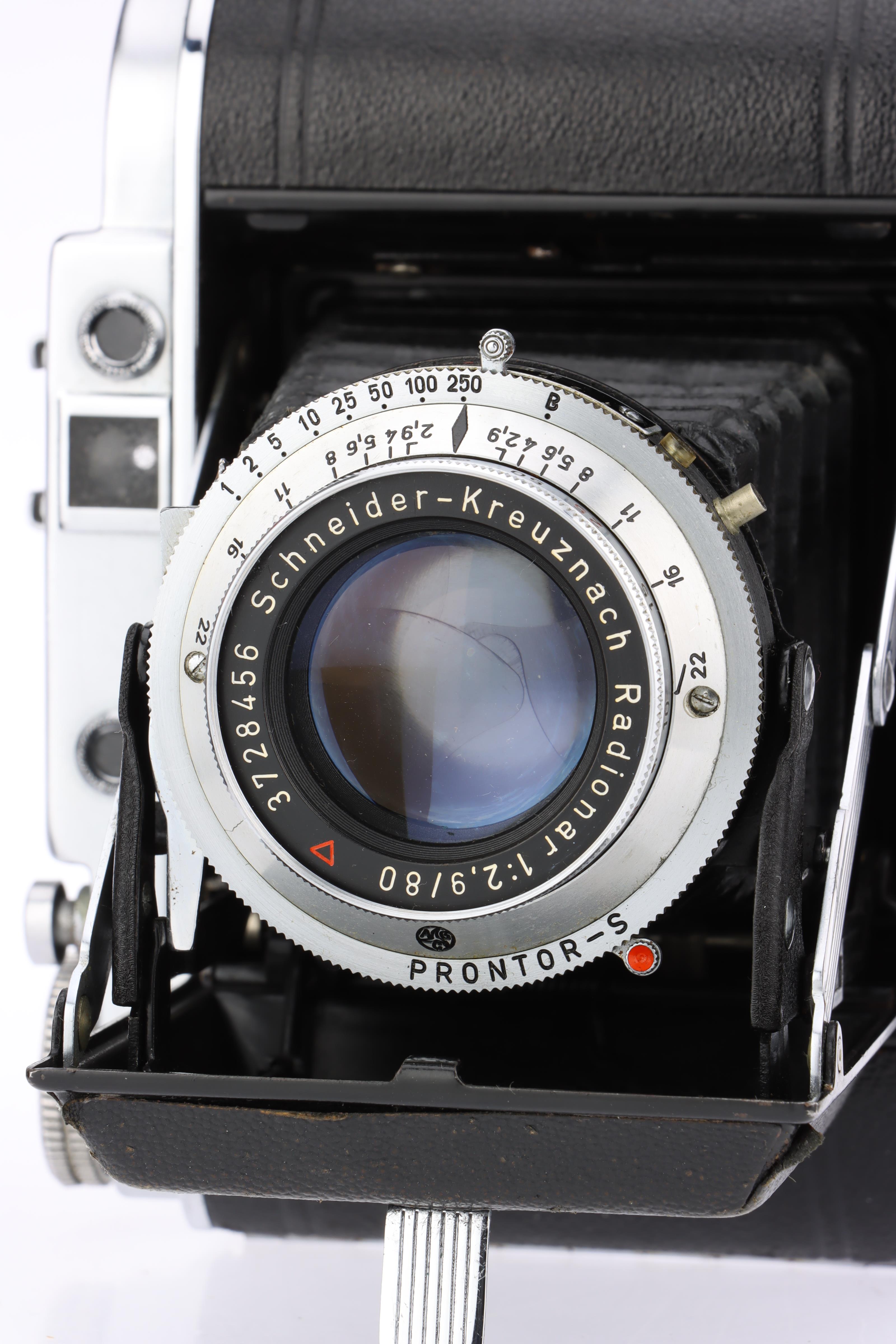 Lot 256 - A Selection of Three Folding Cameras of