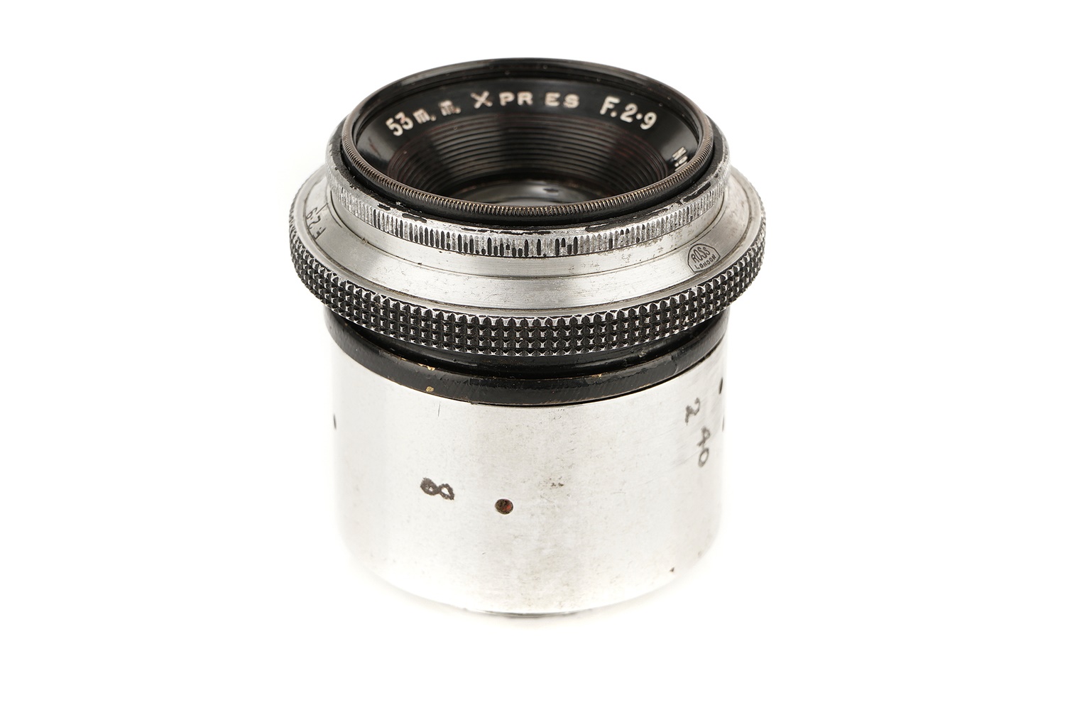 Lot 398 - A Ross Xpres f/2.9 53mm Lens,