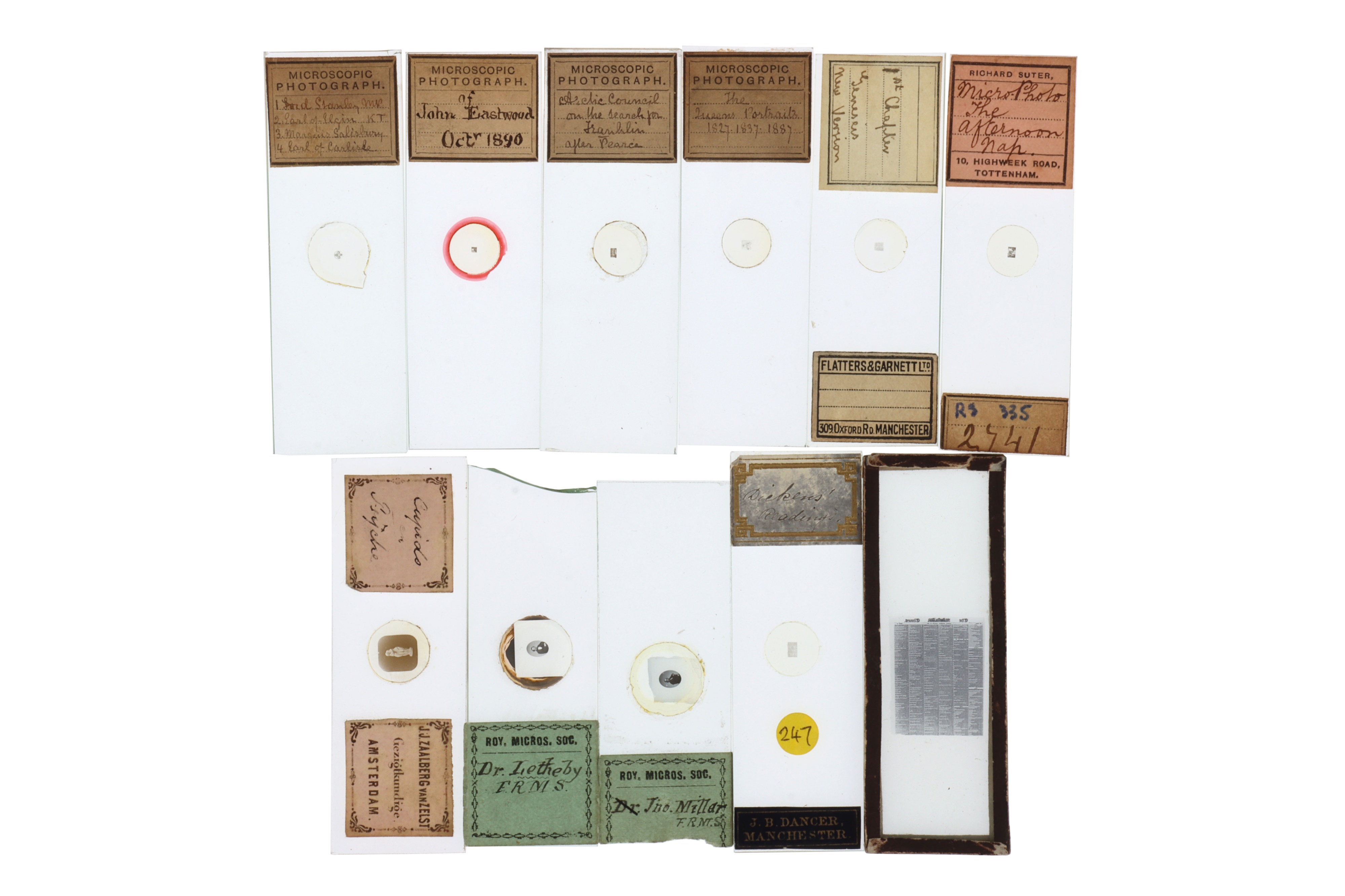 Lot 27 - A Good Collection of Microscope