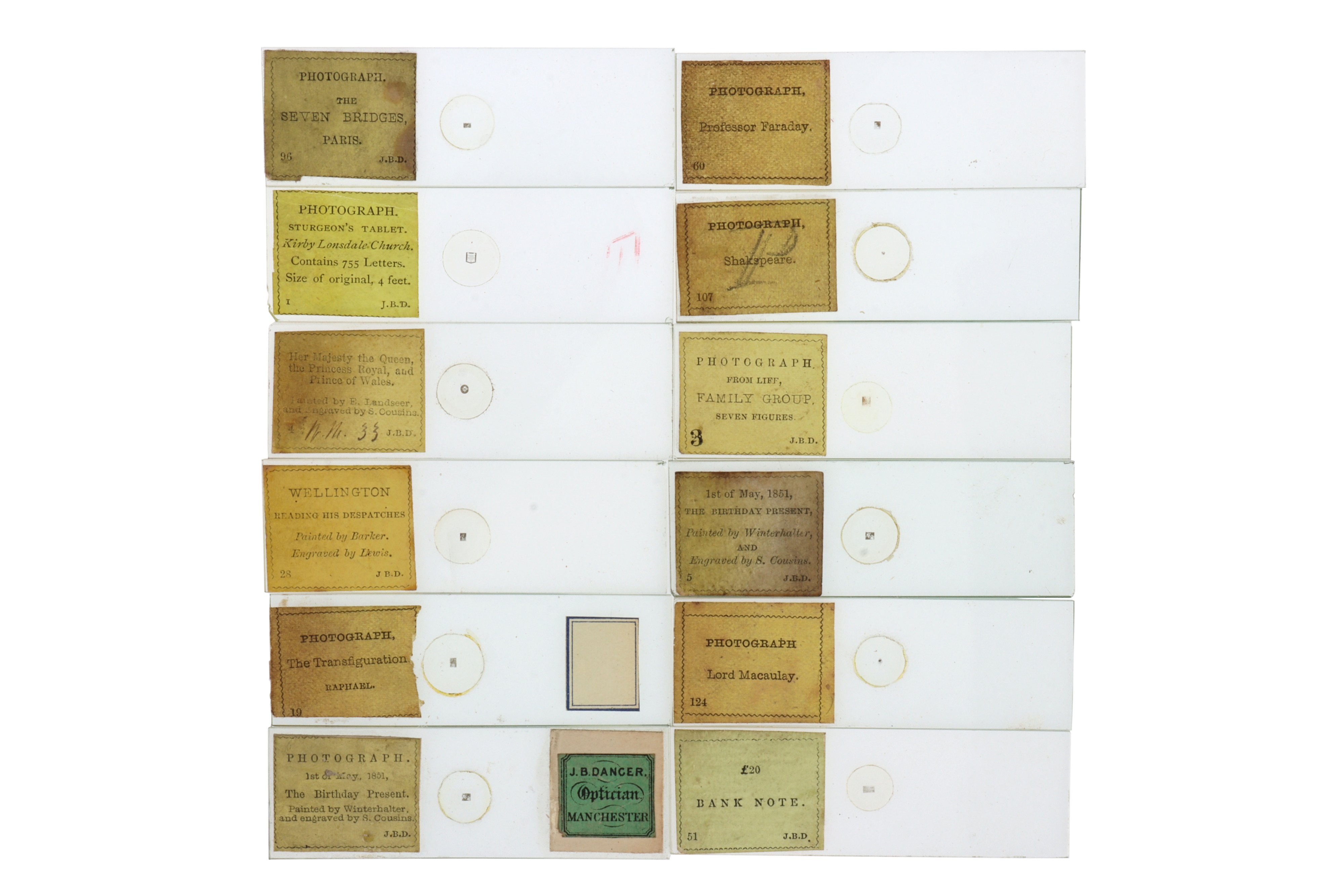 Lot 27 - A Good Collection of Microscope