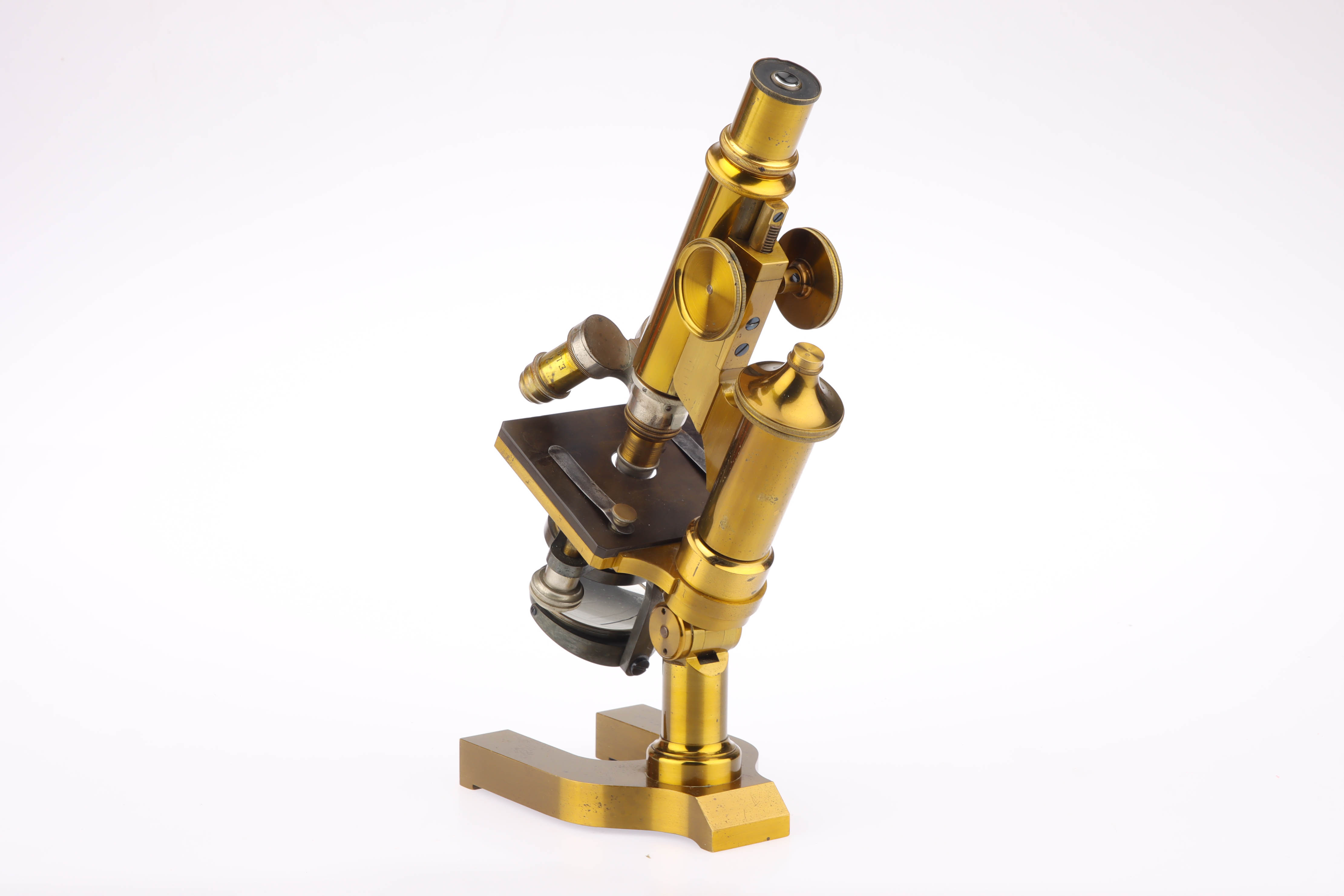 Lot 426 - A Good & Early Microscope By Leitz, Wetzlar,