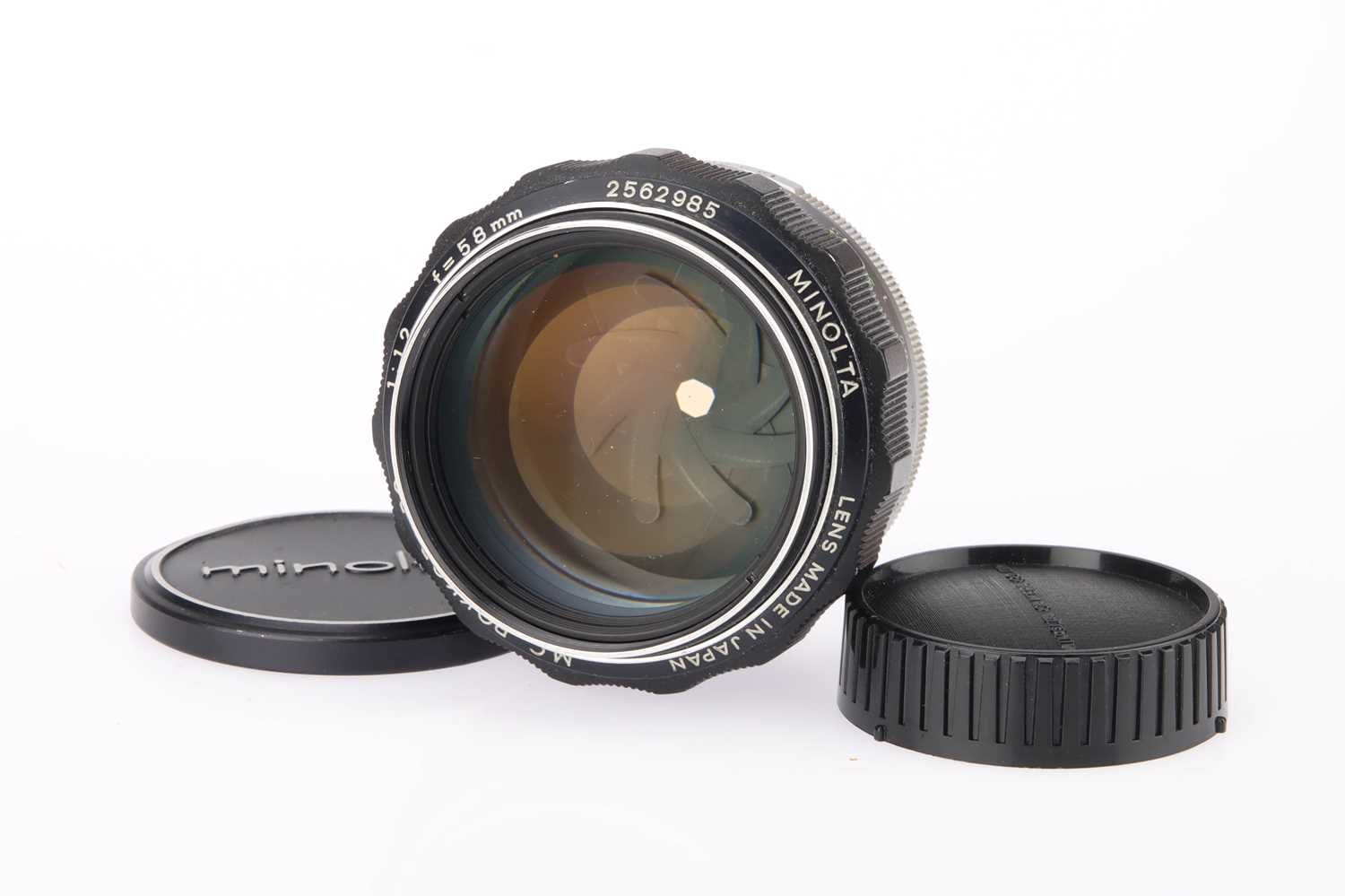 Lot 139 - Two Minolta MD Camera Lenses,