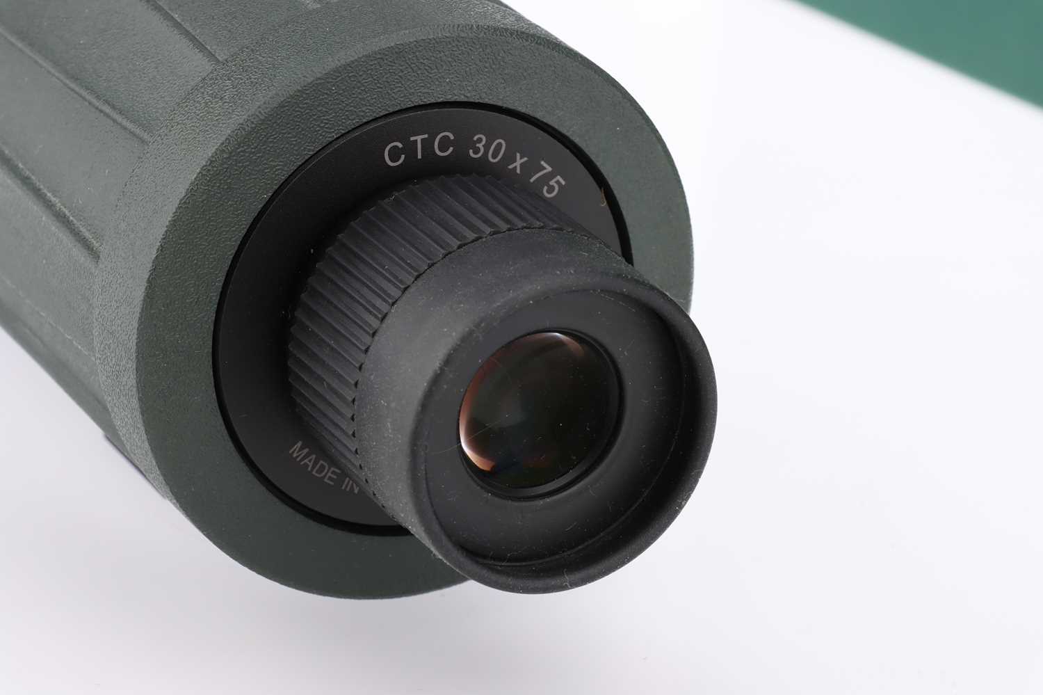 Lot 405 - A Swarovski Optik CTC 30x75 Spotting Scope,