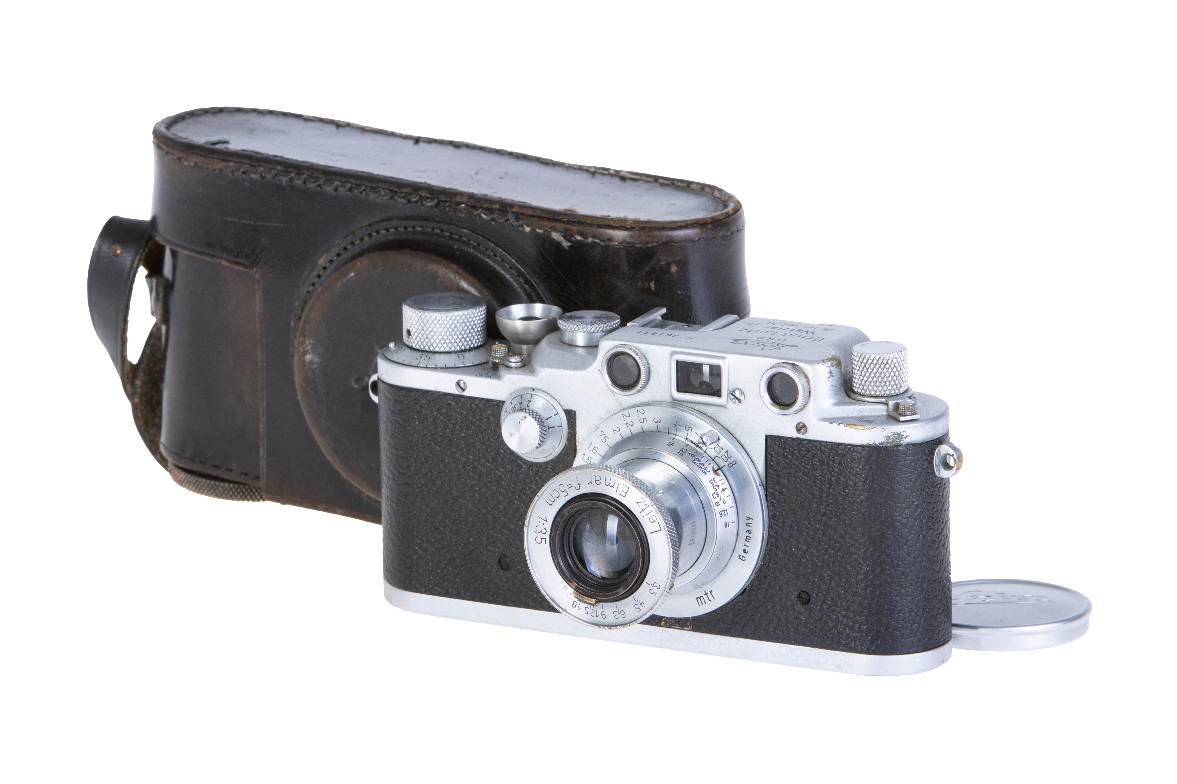 Lot 6 - A Leica IIIc 'Luftwaffen-Eigentum' Rangefinder