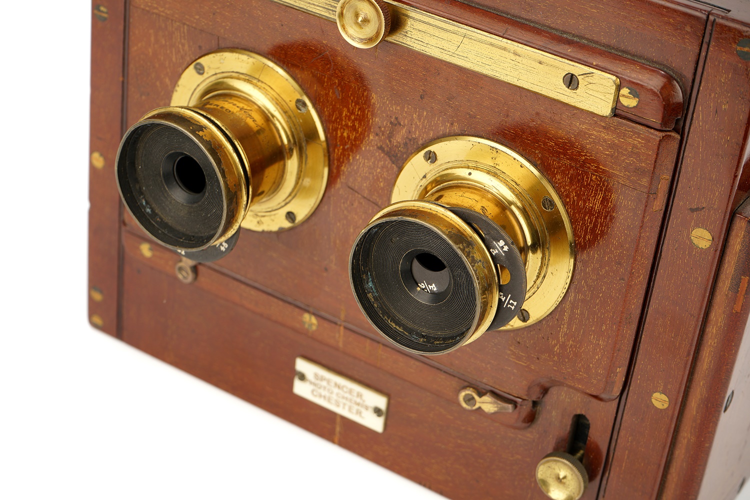 Lot 445 - A Spencer Photo Chemist Stereo Mahogany