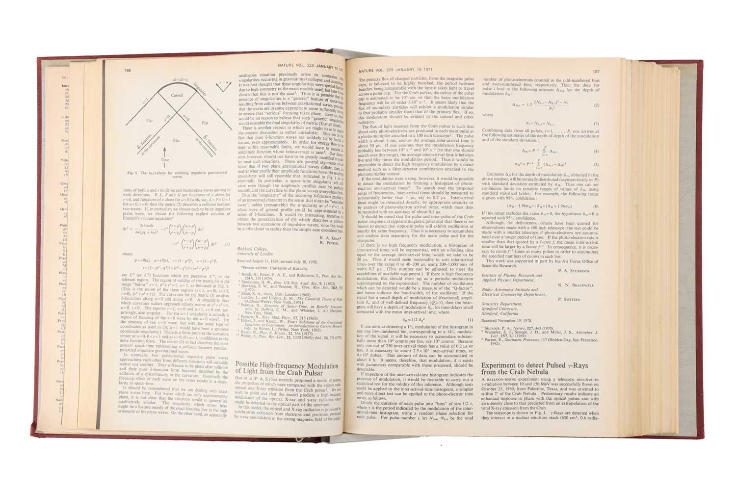 Lot 81 - Penrose, Roger, Black holes and gravitational