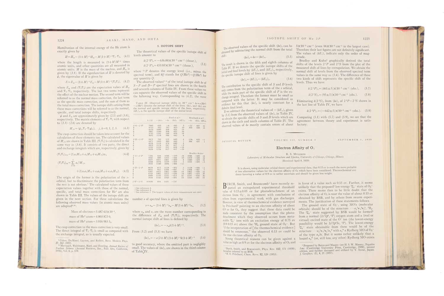 Lot 84 - Schwinger, Julian, 4 important papers,