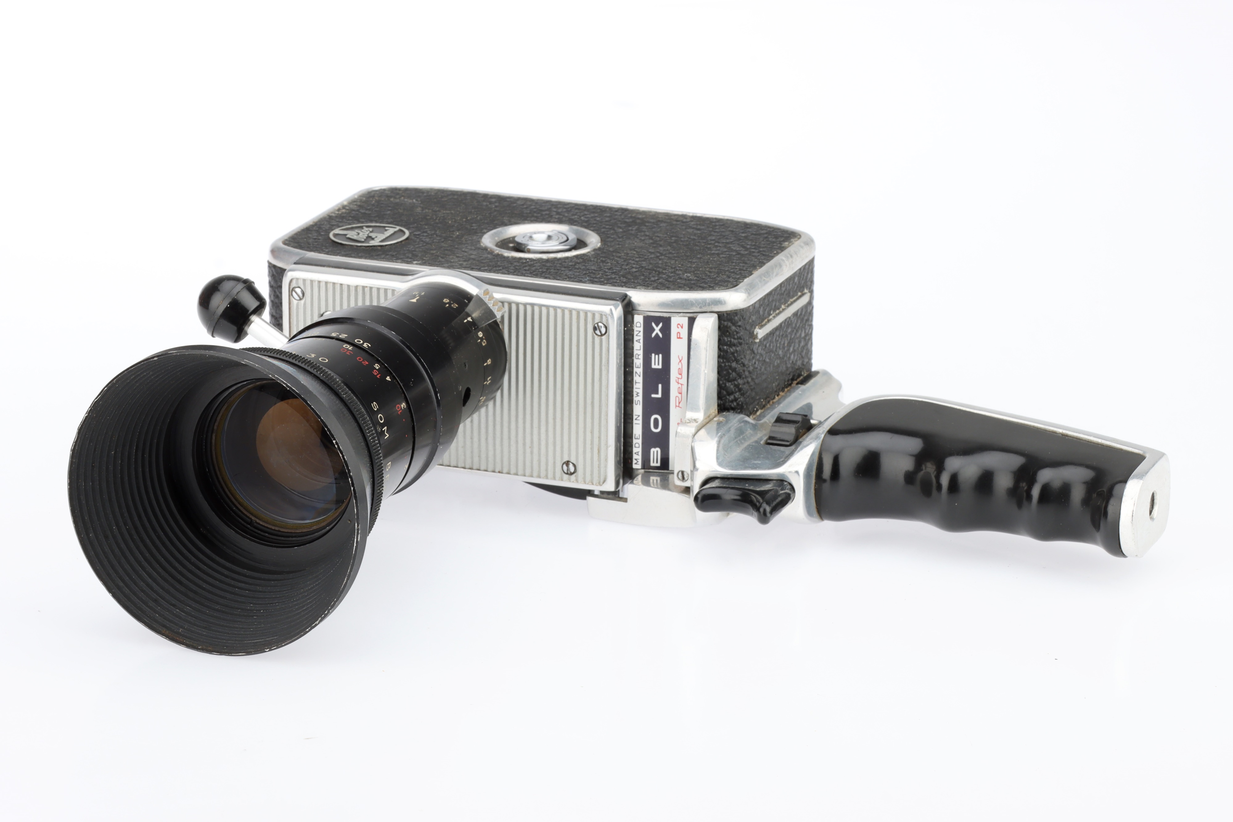 Lot 672 - A Bolex P2 Zoom Reflex 8mm Motion Picture