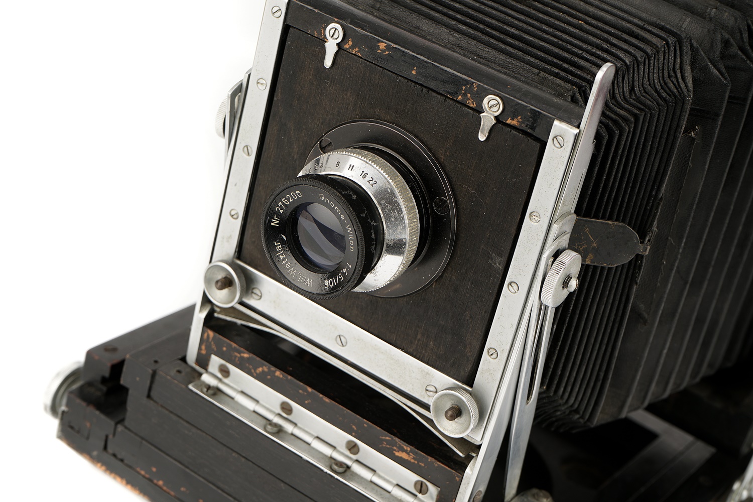 Lot 452 - An Unmarked Black Painted Mahogany Half