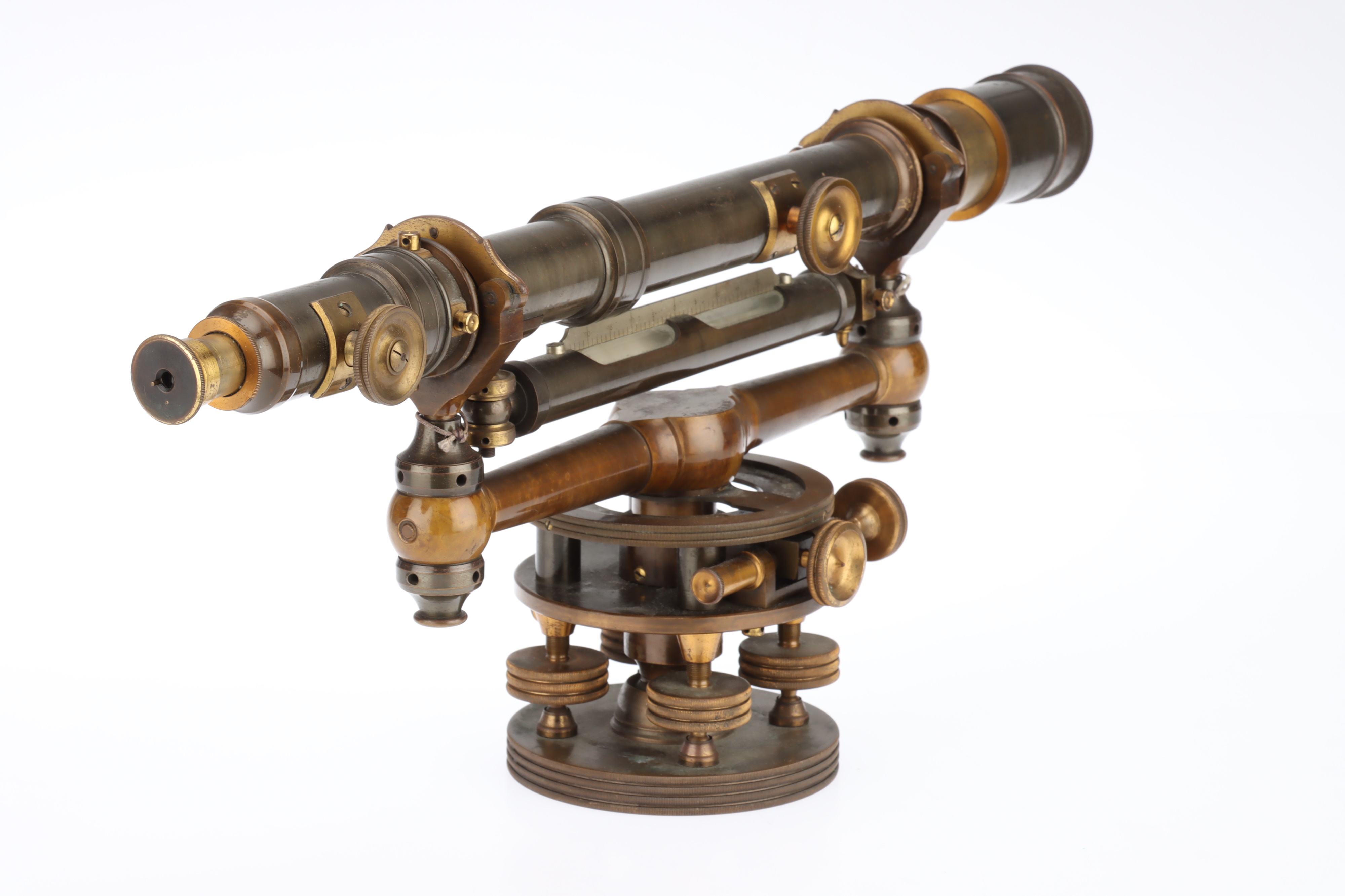 Lot 755 19th Century American Surveyors Level