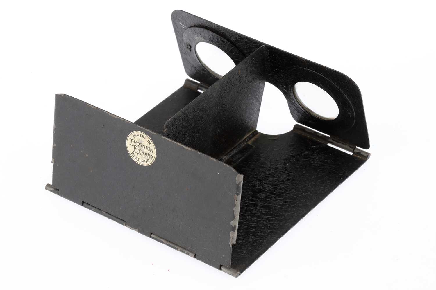 Lot 379 - A Boxed Stereo Puck Folding Pocket Viewer,