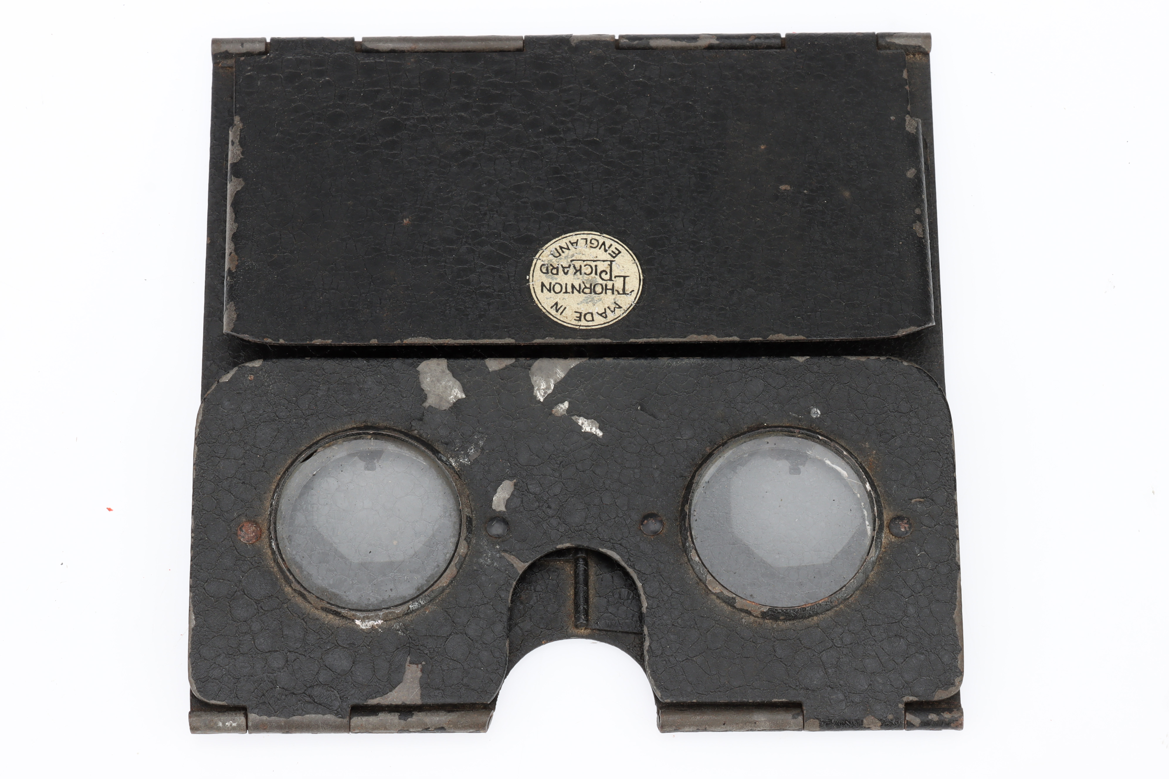 Lot 379 - A Boxed Stereo Puck Folding Pocket Viewer,