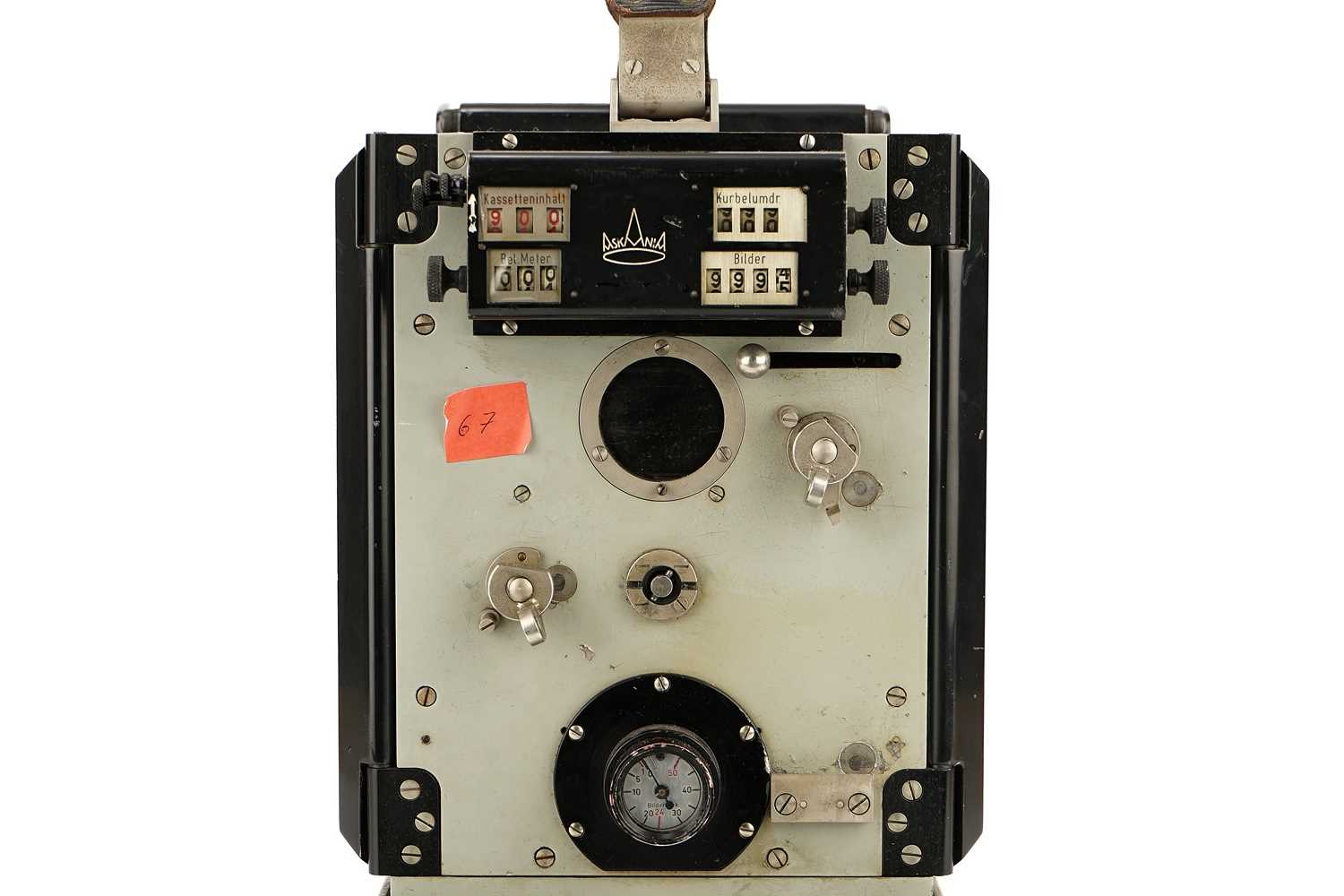 Lot 473 - An Askania Model R 35mm Cine Camera,