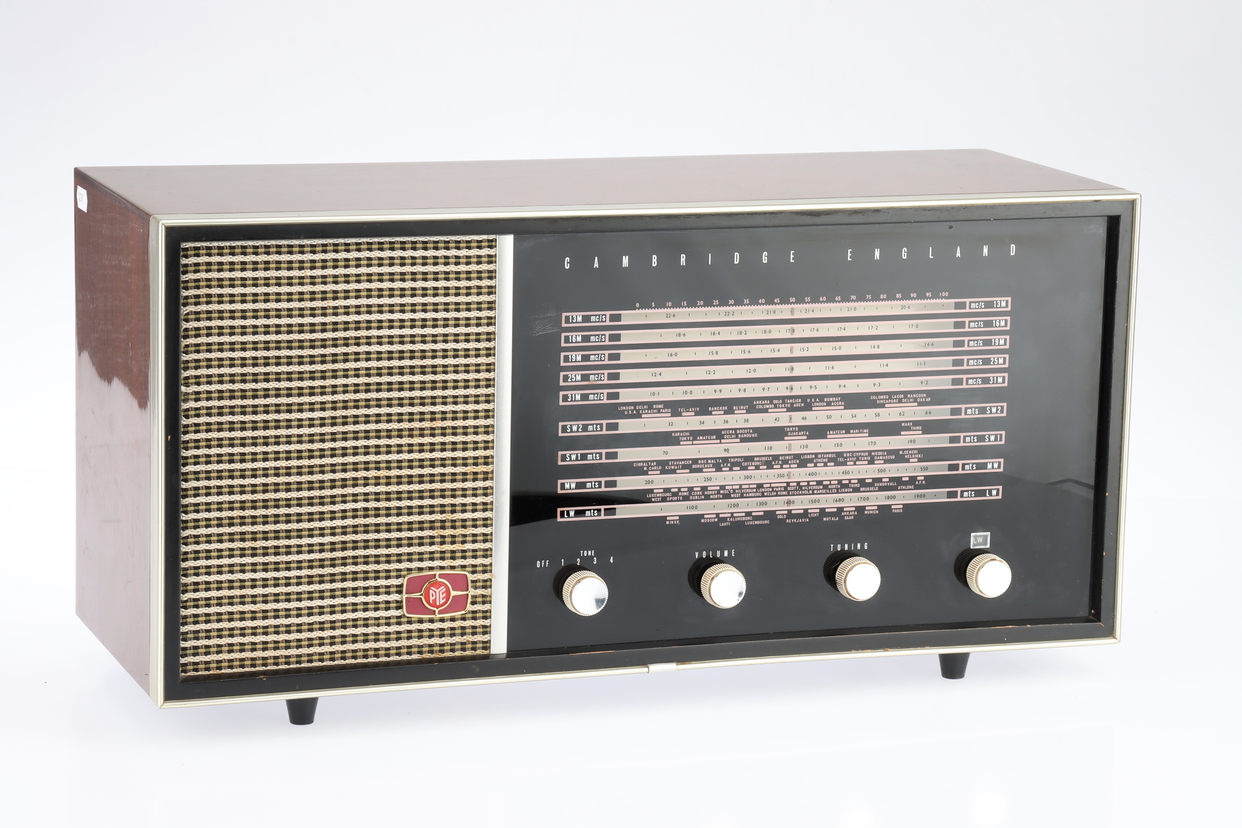 Lot 734 - A Pye 1101/A Radio Broadcast Receiver,