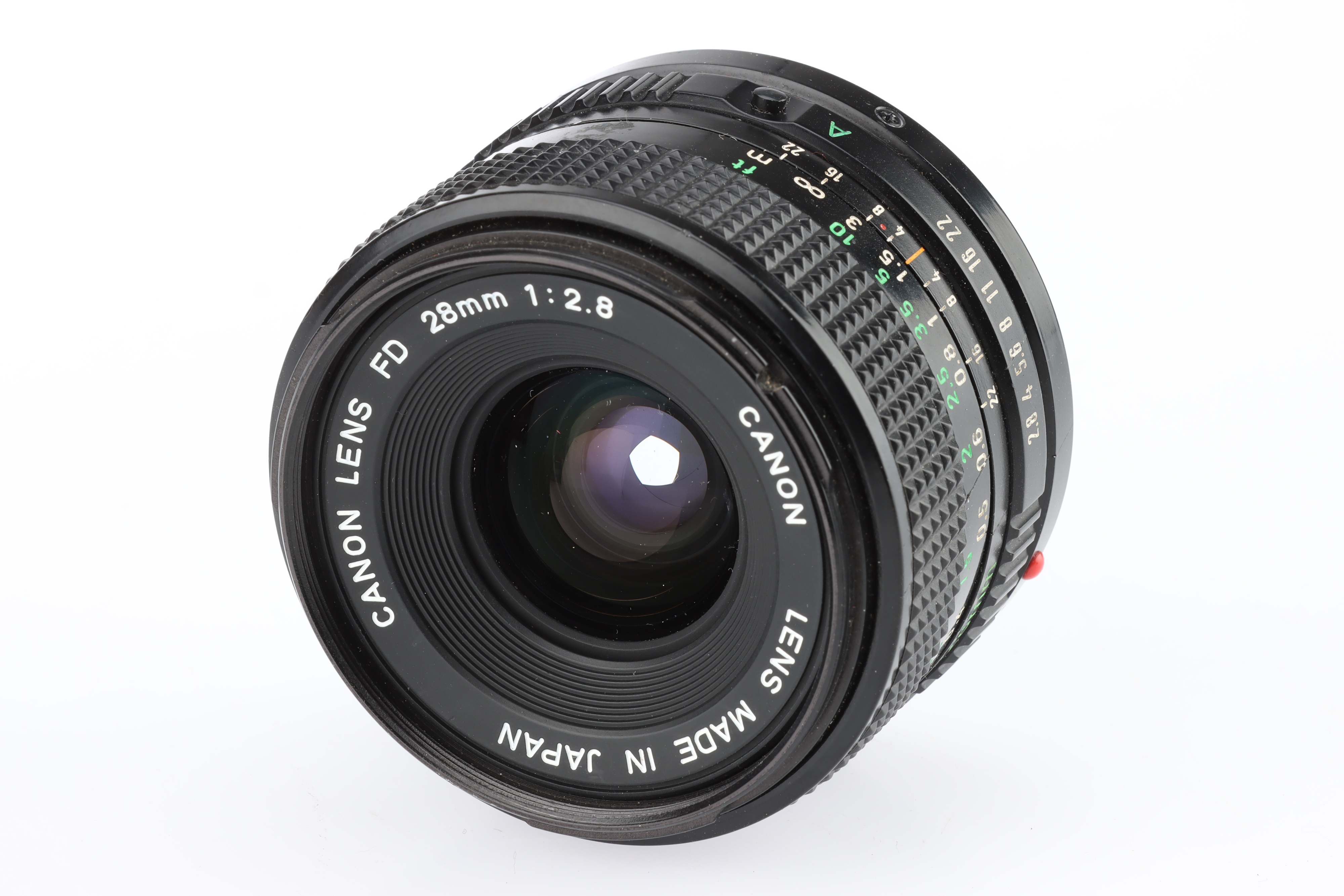 Lot 332 - A Canon FDn f/2.8 28mm SLR Lens