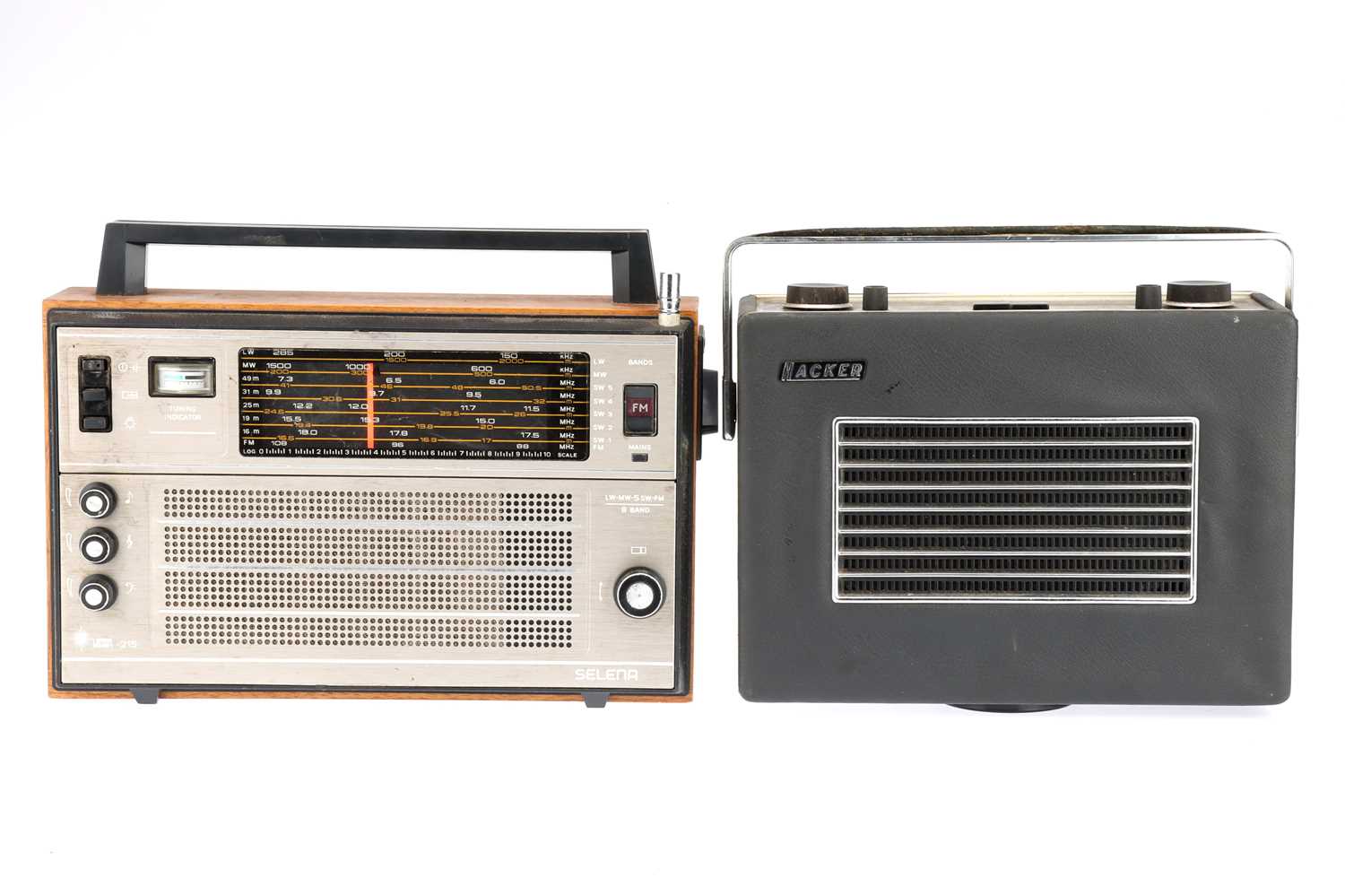 Lot 946 - Two Vintage Radios,
