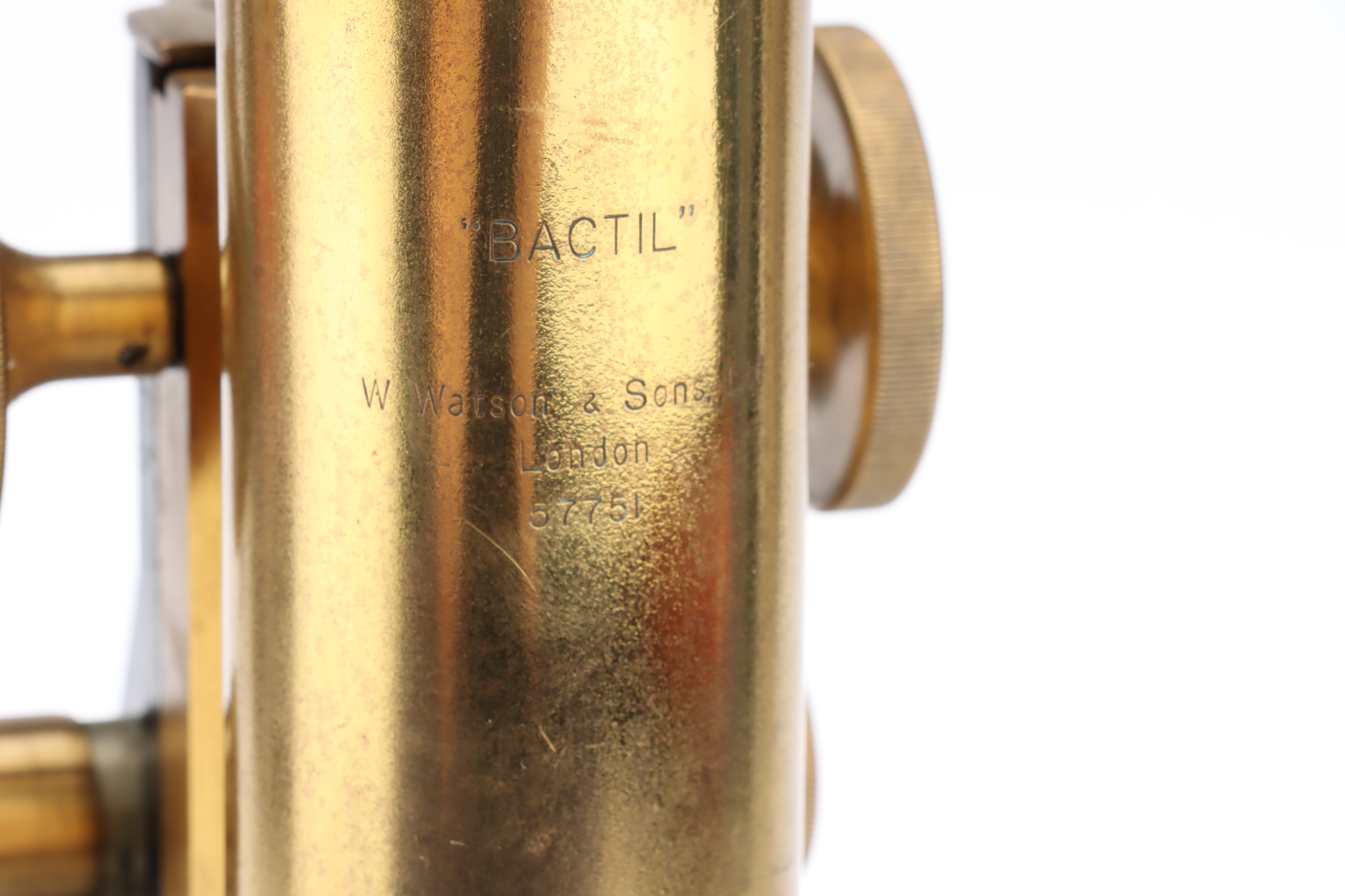 Lot 765 - Watson Bactil microscope,