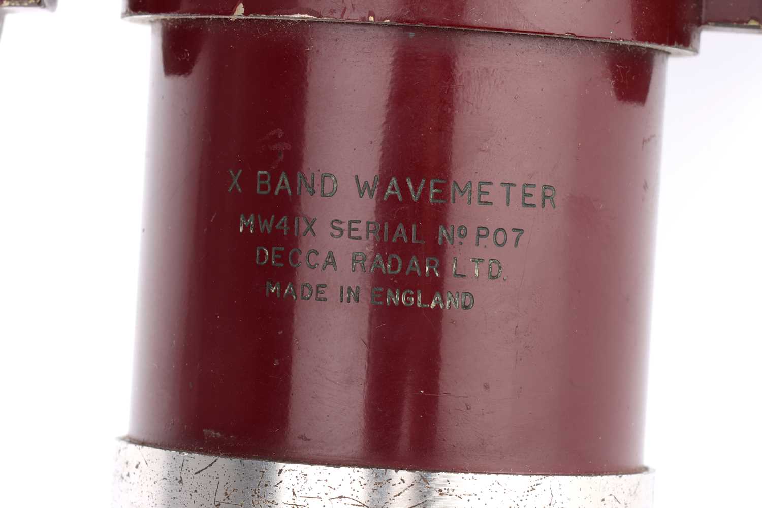 Lot 762 - A Decca Radar Ltd. X Band Wavemeter,