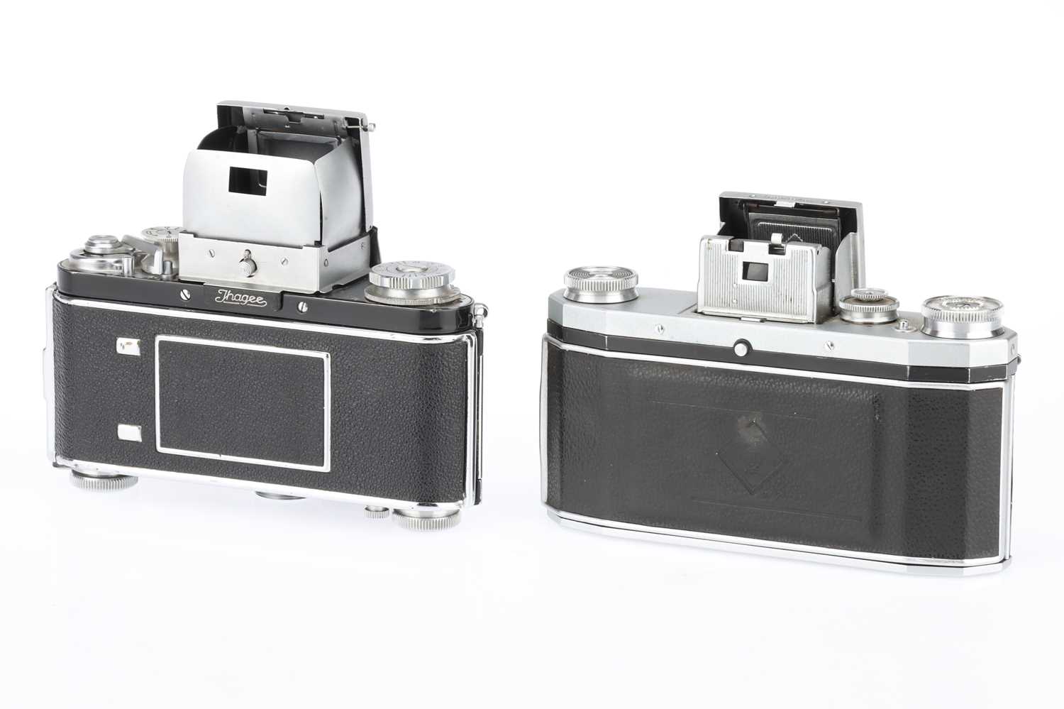 Lot 93 - An Ihagee Exakta Varex IIa and a KW Praktica