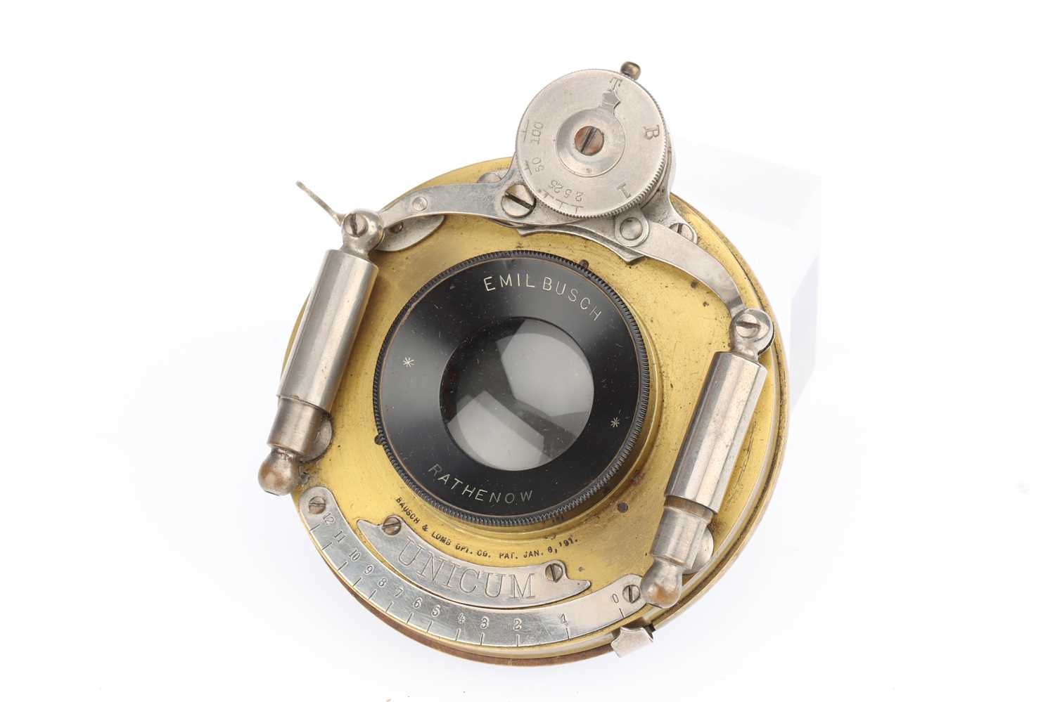 Lot 491 - An Emil Busch Unicum Aplanat Model C Shutter