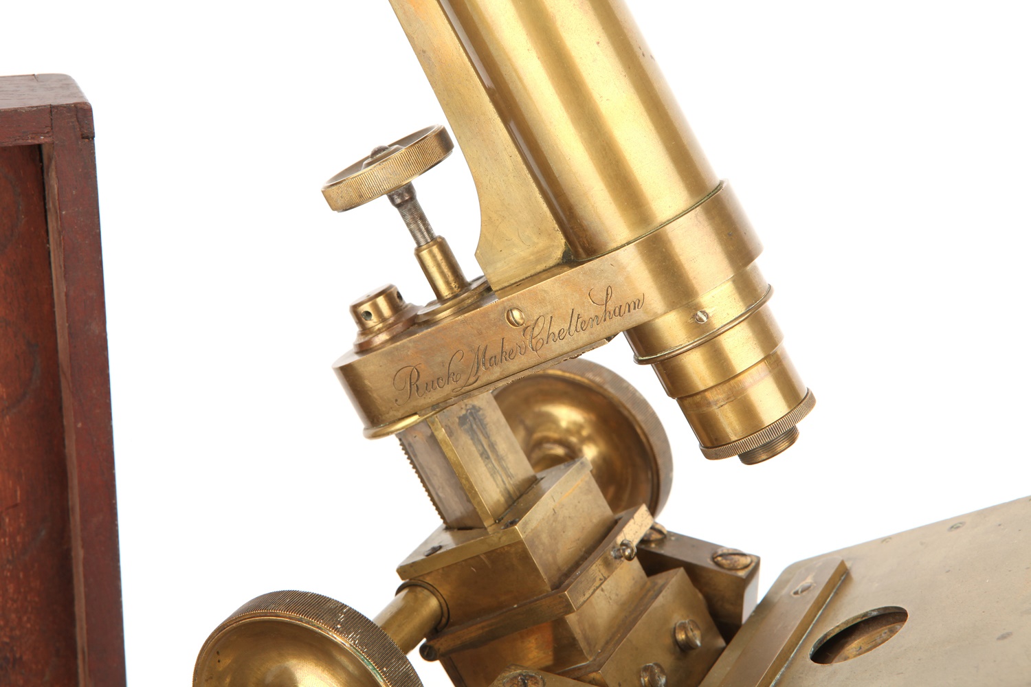 Lot 10 - An Early Acromatic Compound Microscope,