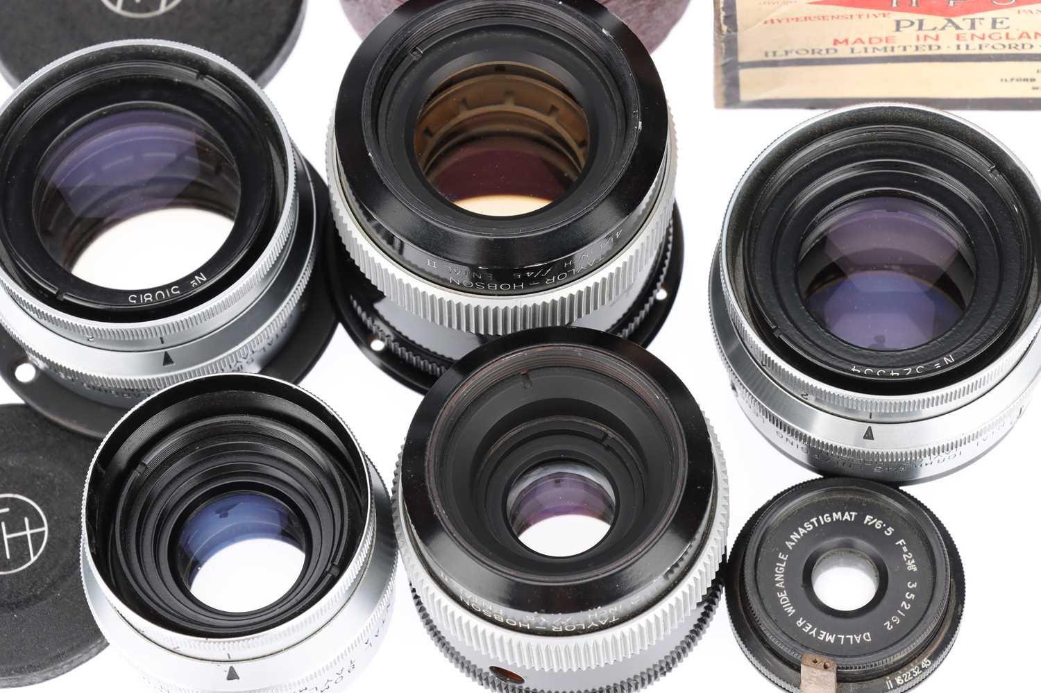 Lot 461 - A Selection of Photographic Enlarger Lenses,