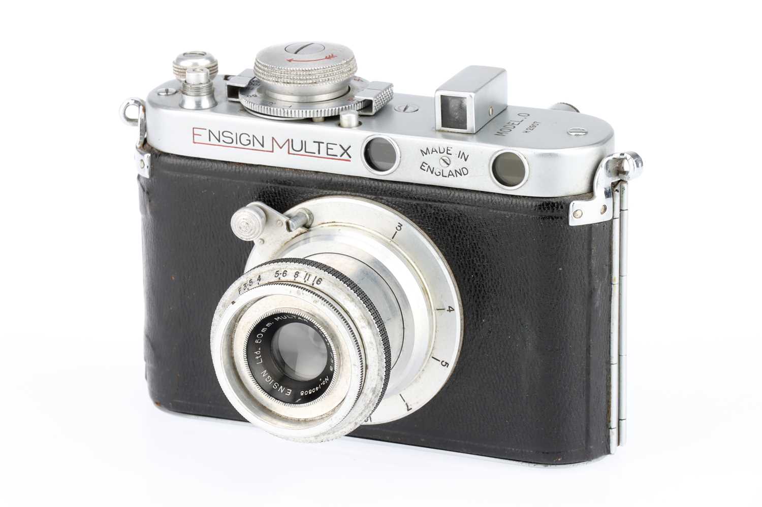 Lot 187 - An Ensign Multex Model O Rangefinder Camera,