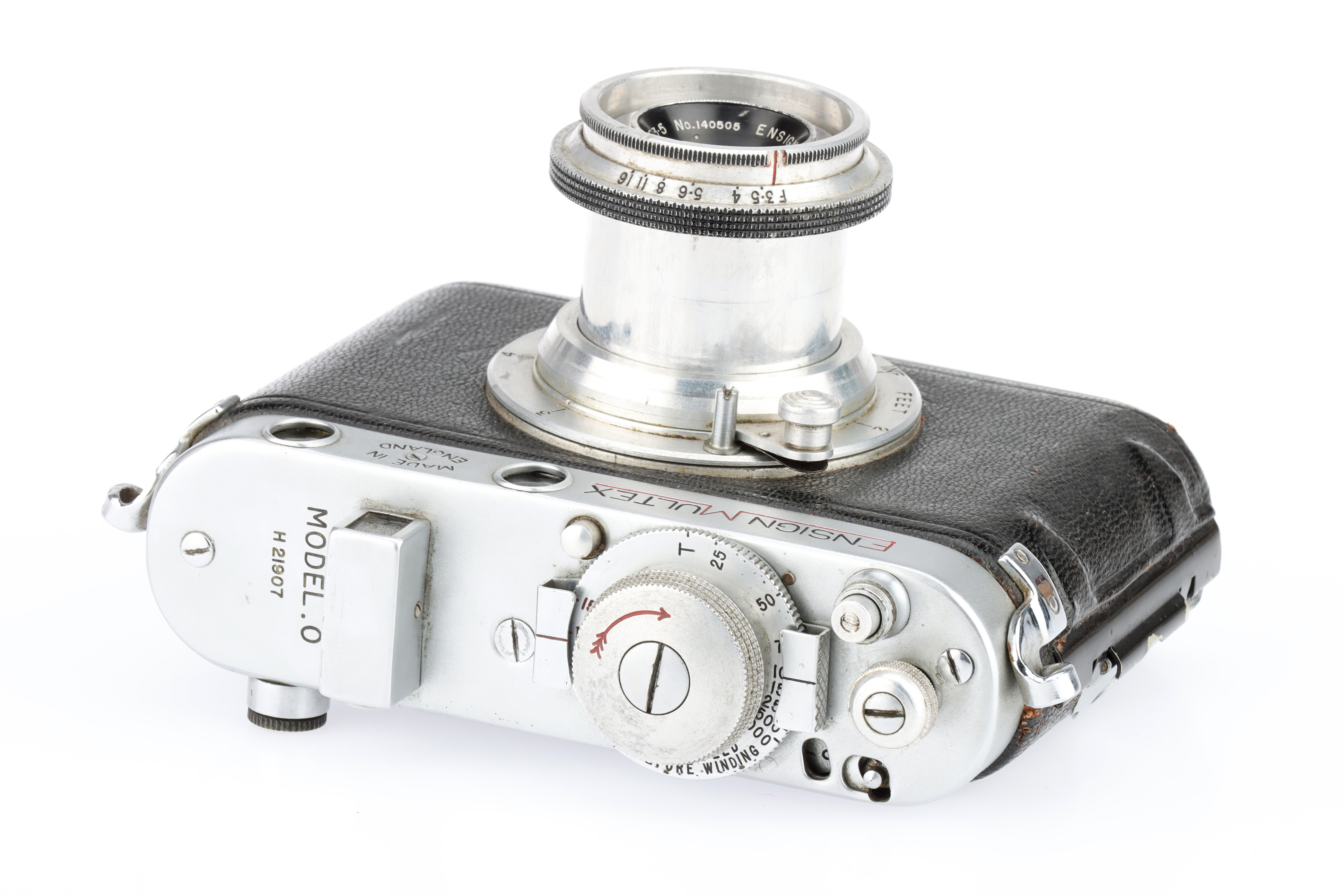 Lot 187 - An Ensign Multex Model O Rangefinder Camera,