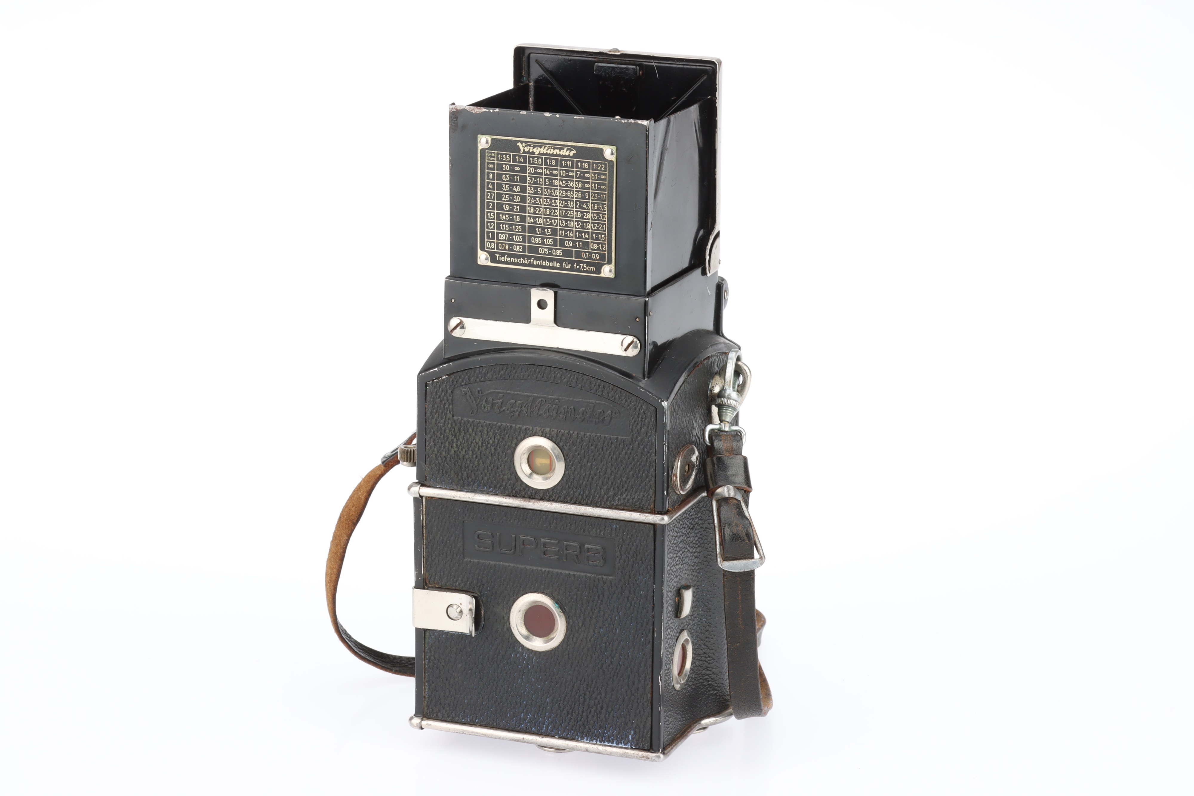 Lot 156 - A Voigtlander Superb Medium Format TLR