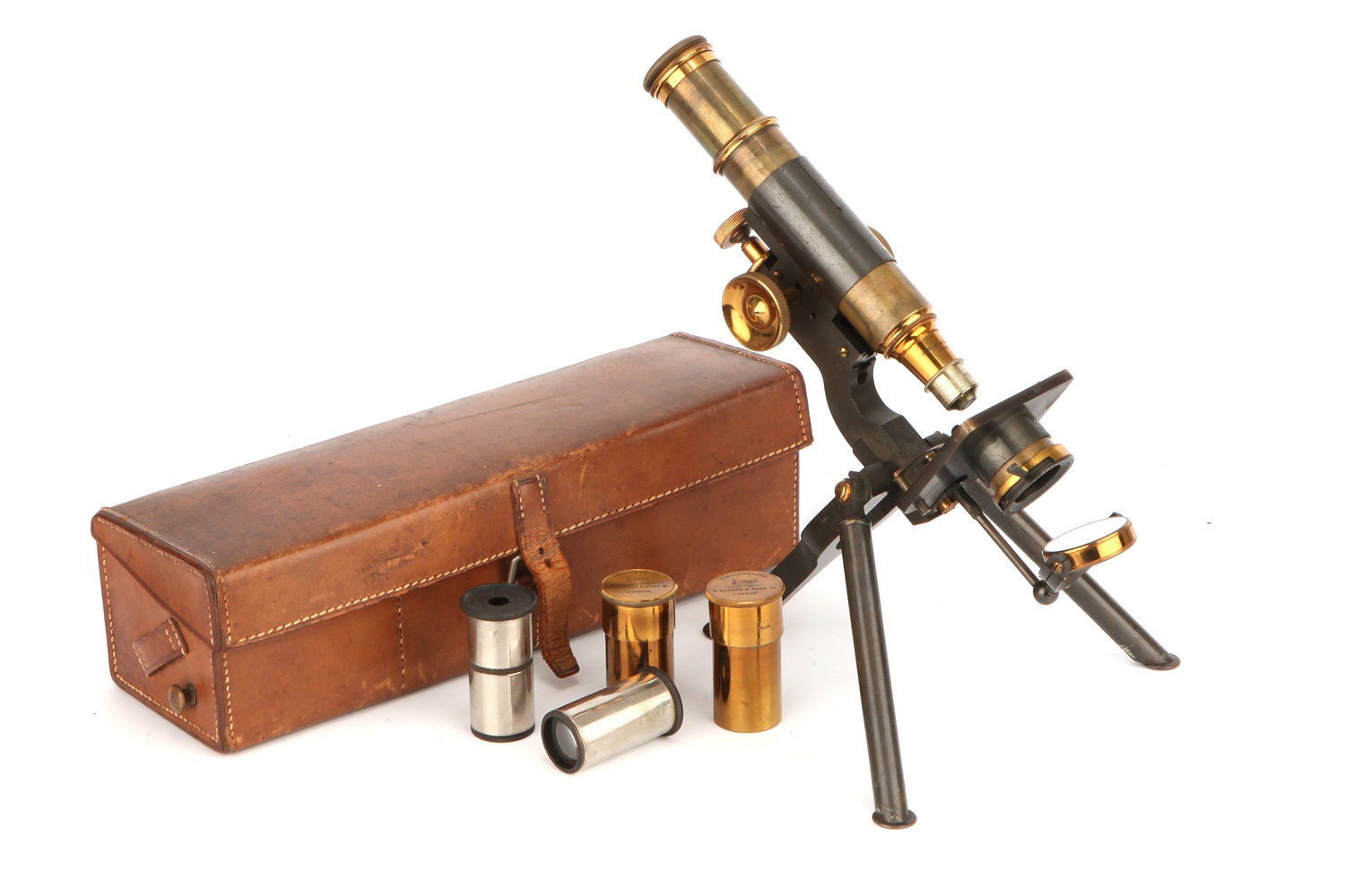 Lot 13 - A Travelling Microscope,