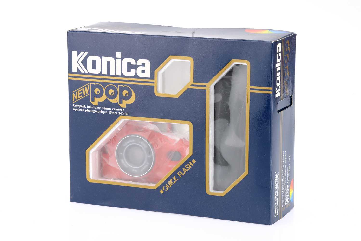 Lot 106 - A Konica (New) Pop 35mm Compact Camera,