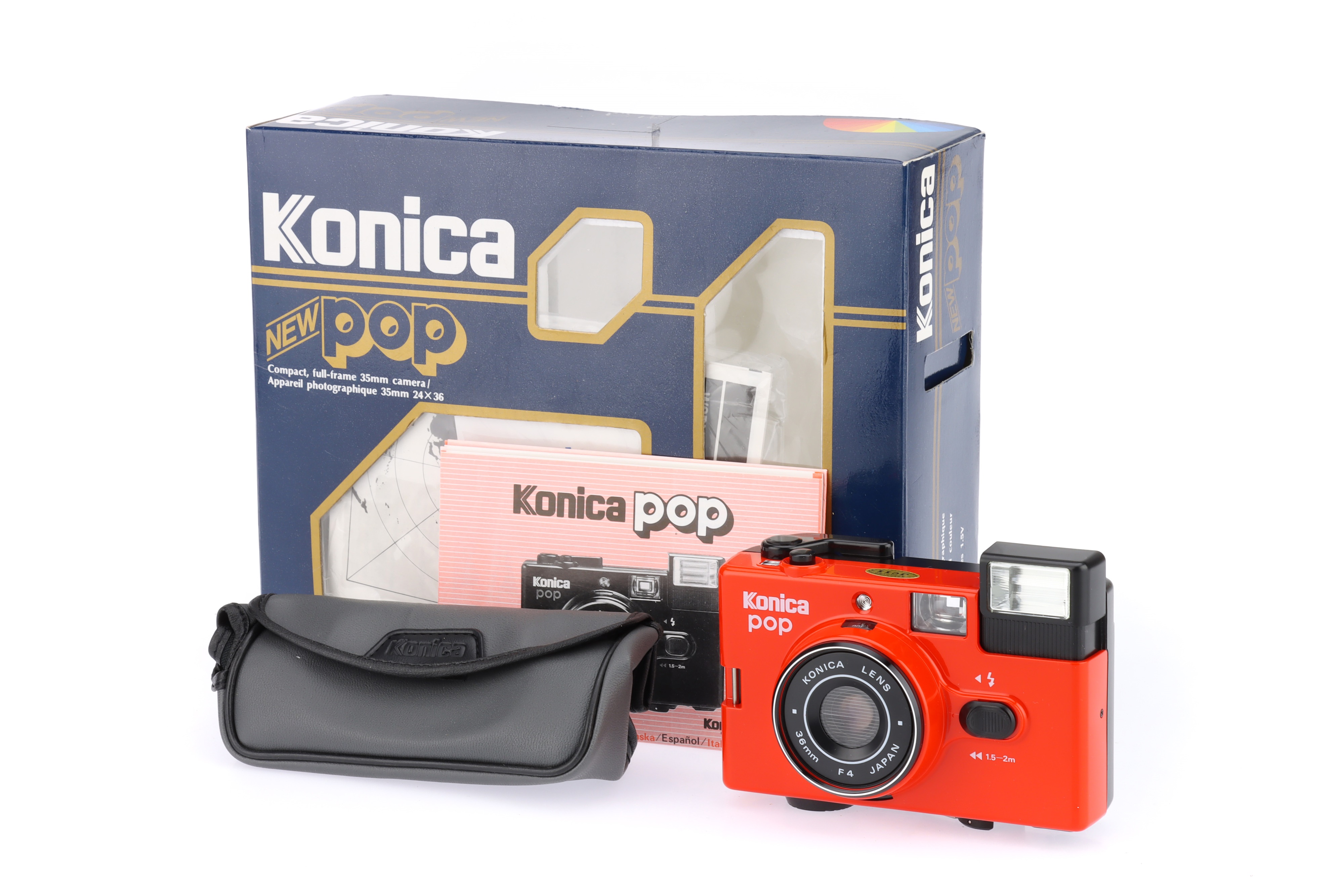 Lot 106 - A Konica (New) Pop 35mm Compact Camera,