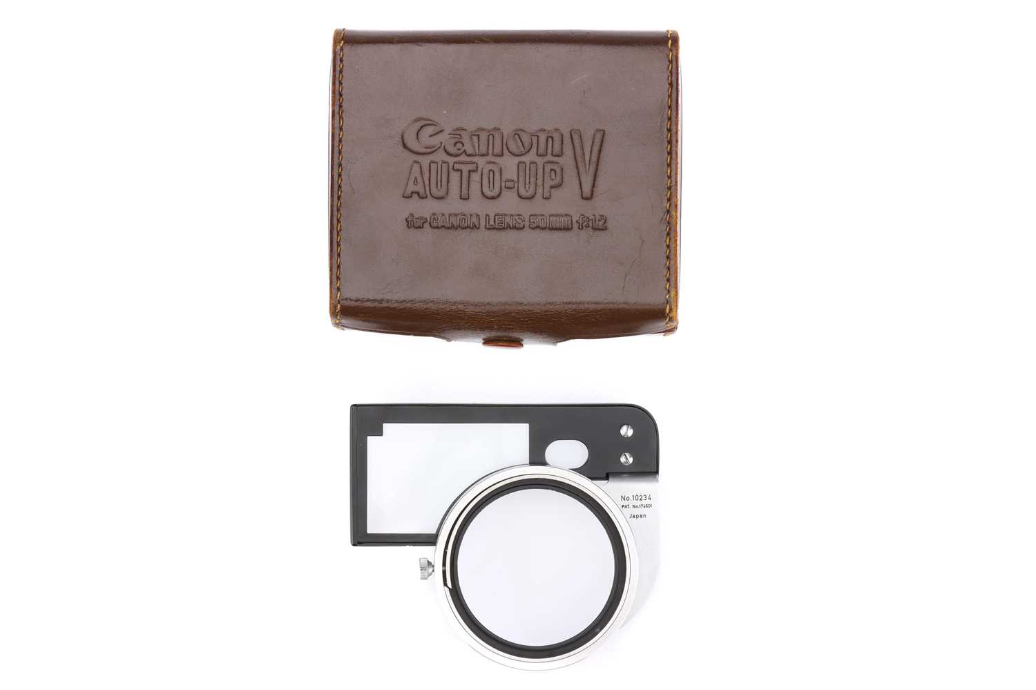 Lot 125 - A Canon Auto-Up V Close Up Lens Attachment,