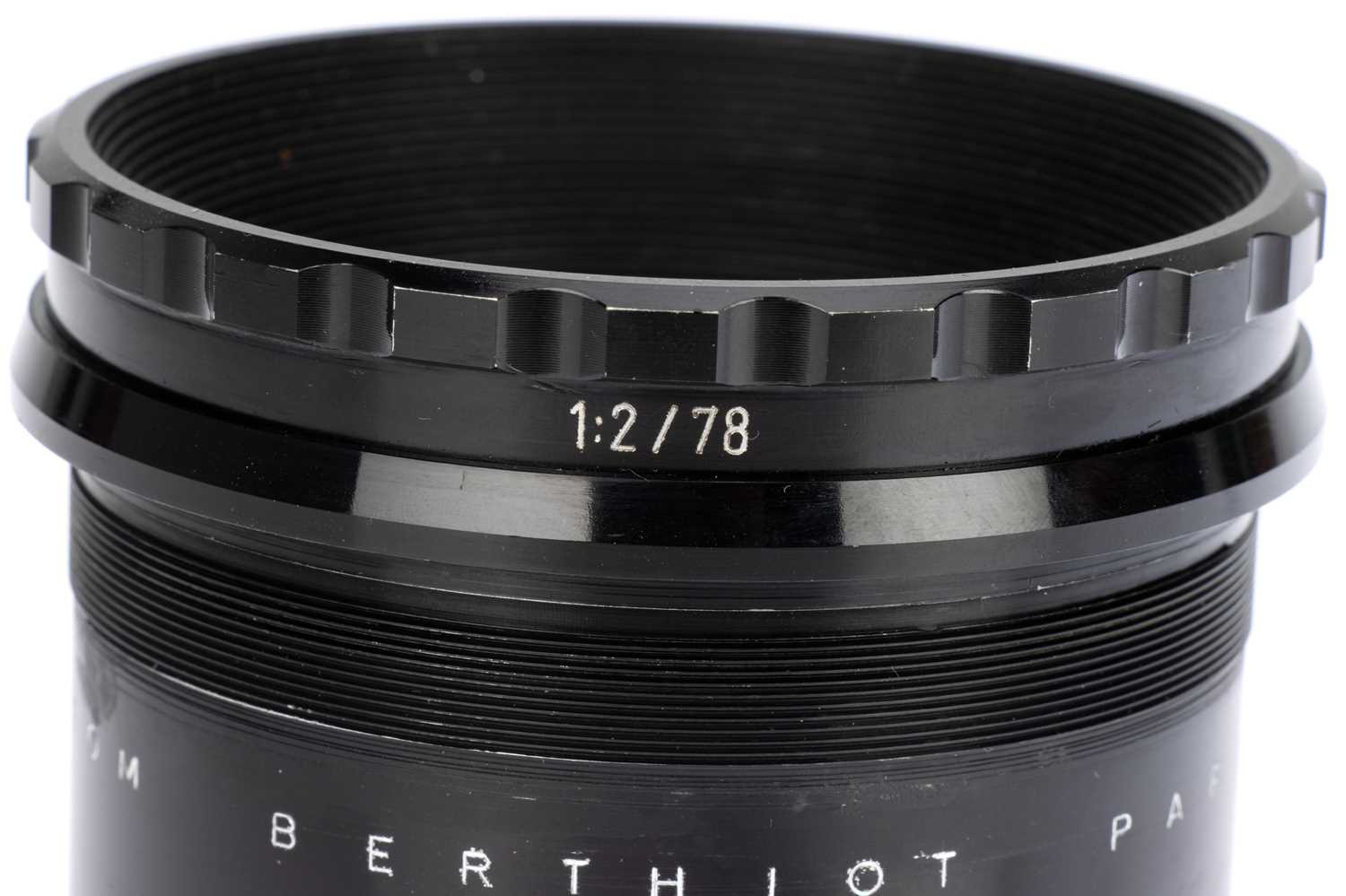 Lot 227 - A Lens Engraved 'Som Berthiot Paris Flor'