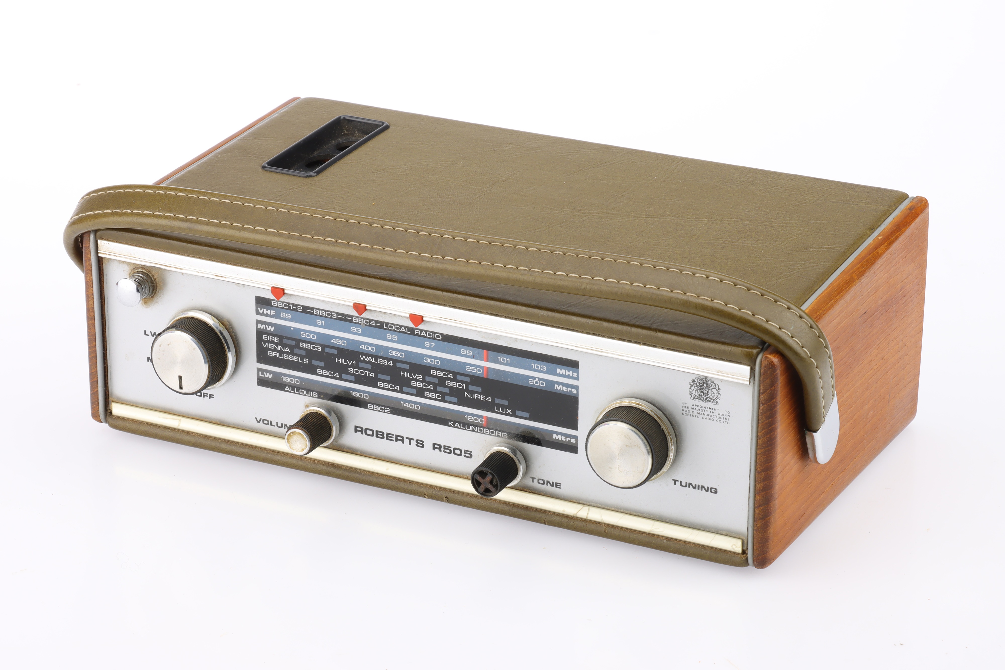 Lot 745 - A Roberts R505 Portable Radio,