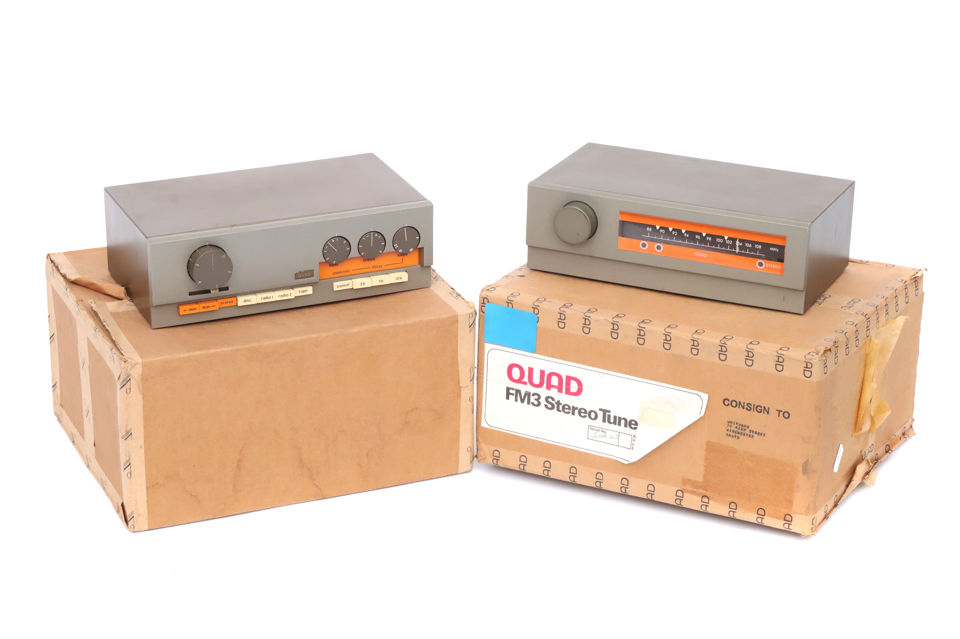 Lot 360 - A Quad 33 & Quad FM 3 Tuner,