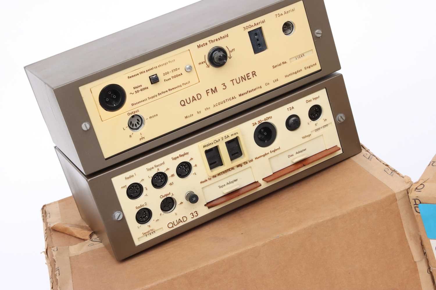 Lot 360 - A Quad 33 & Quad FM 3 Tuner,
