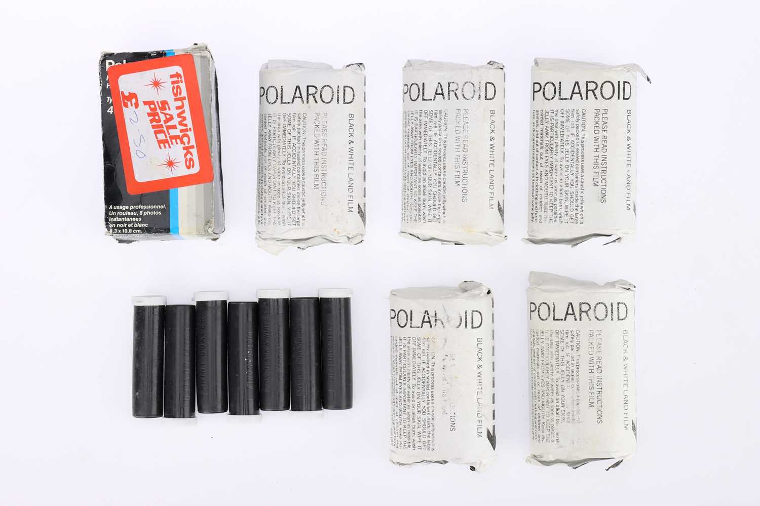 Lot 428 - Six Rolls of Polaroid Instant Film,
