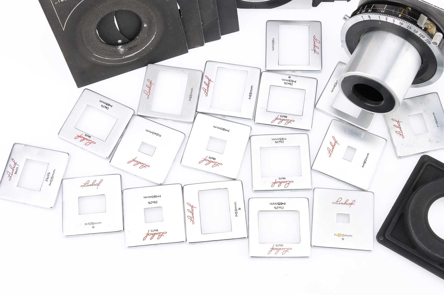 Lot 290 - A Selection of Linhof Viewfinder Masks,