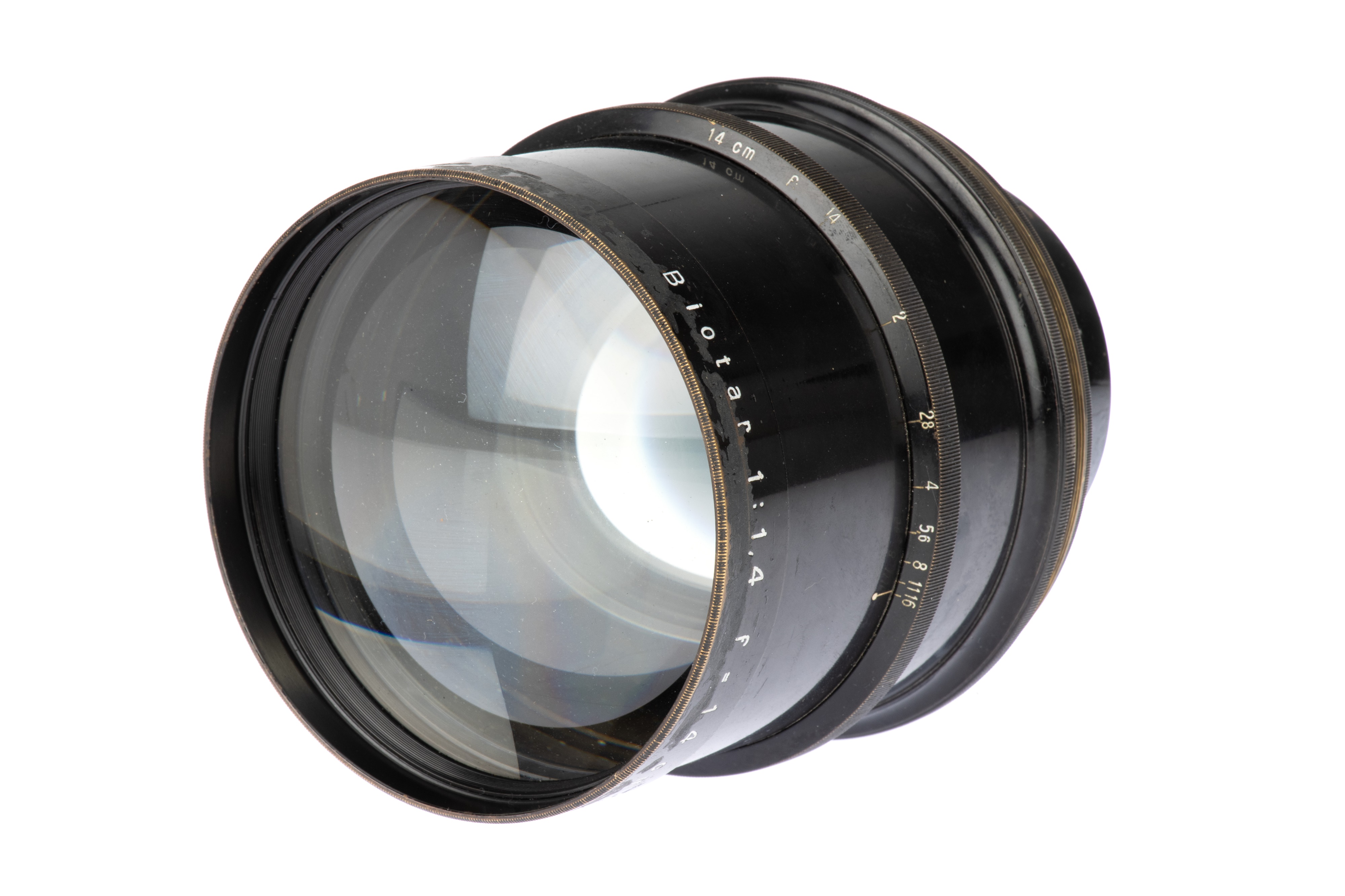 Lot 219 - A Carl Zeiss Jena Biotar f/1.4 140mm Lens,