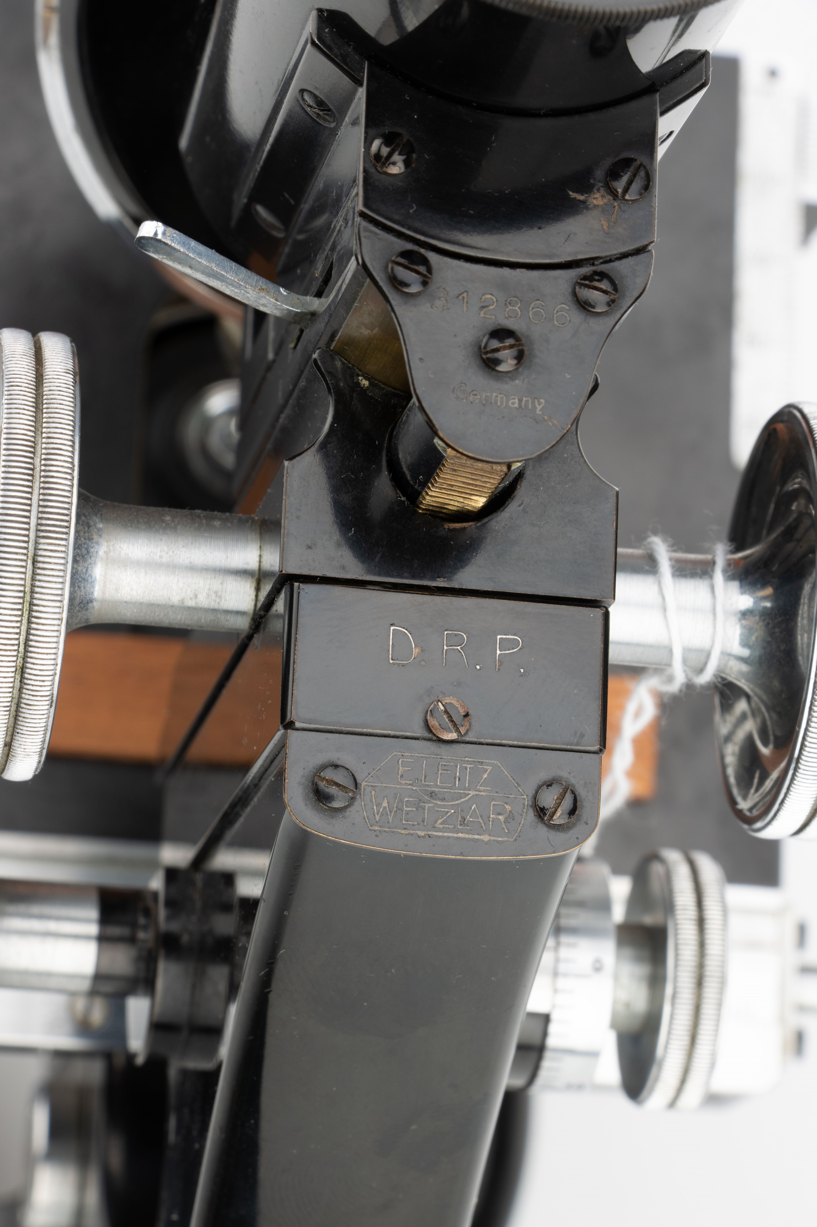 Lot 577 - A Leitz Wetzlar Compound Microscope,