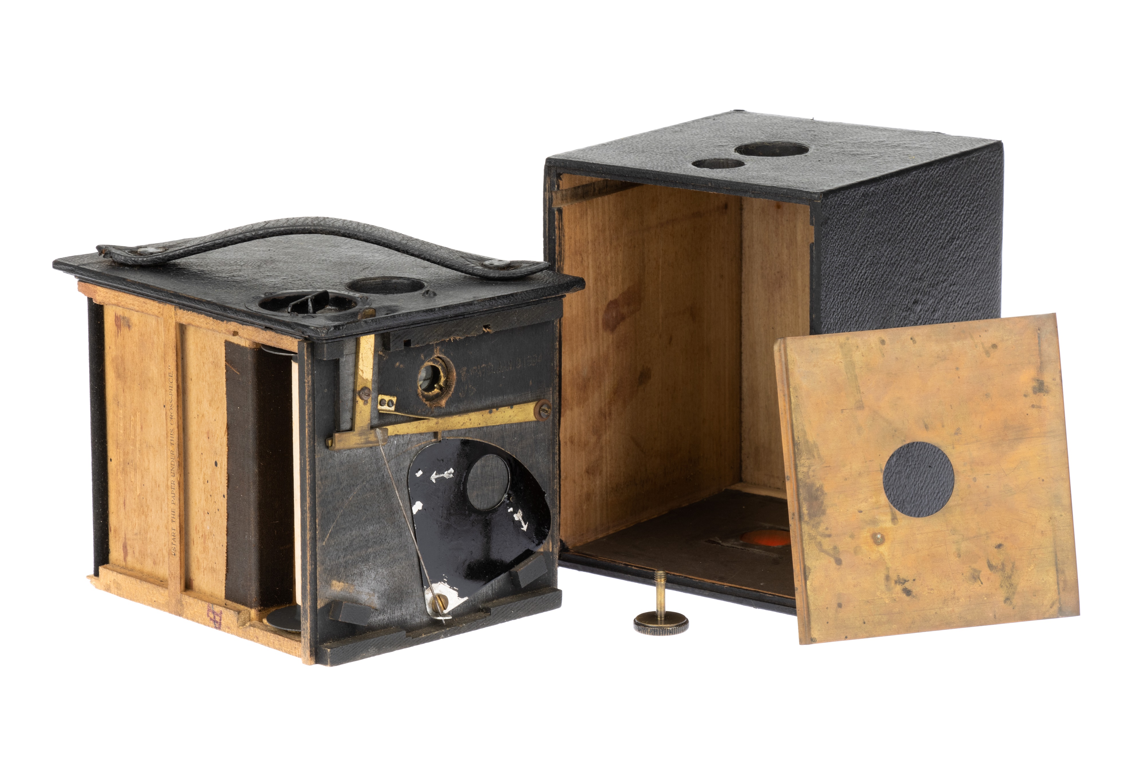Lot 186 - A Boston Camera MFG. Co. Bullseye Camera,