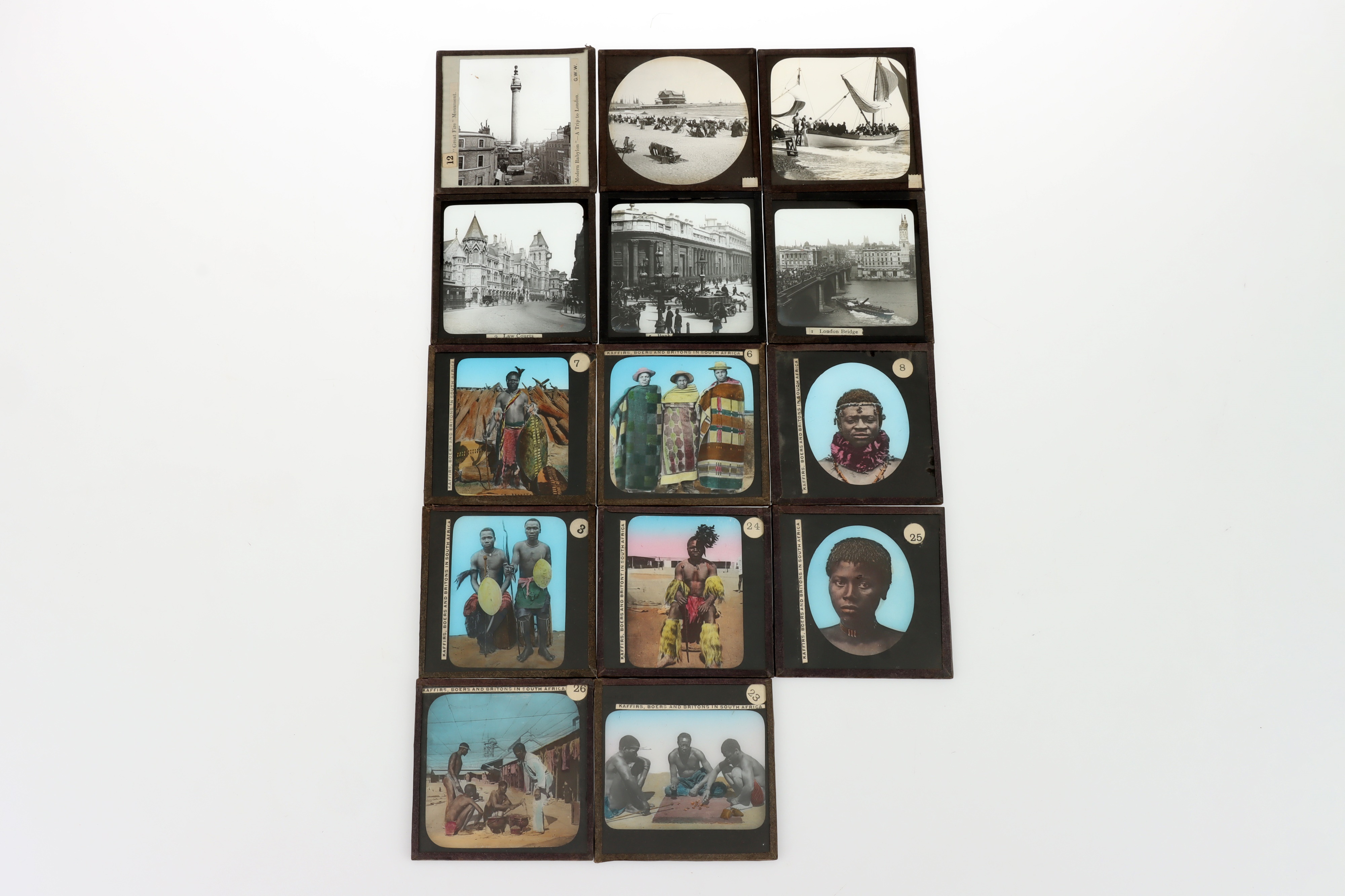 Lot 320 - A Mixed Collection of Magic Lantern Slides,