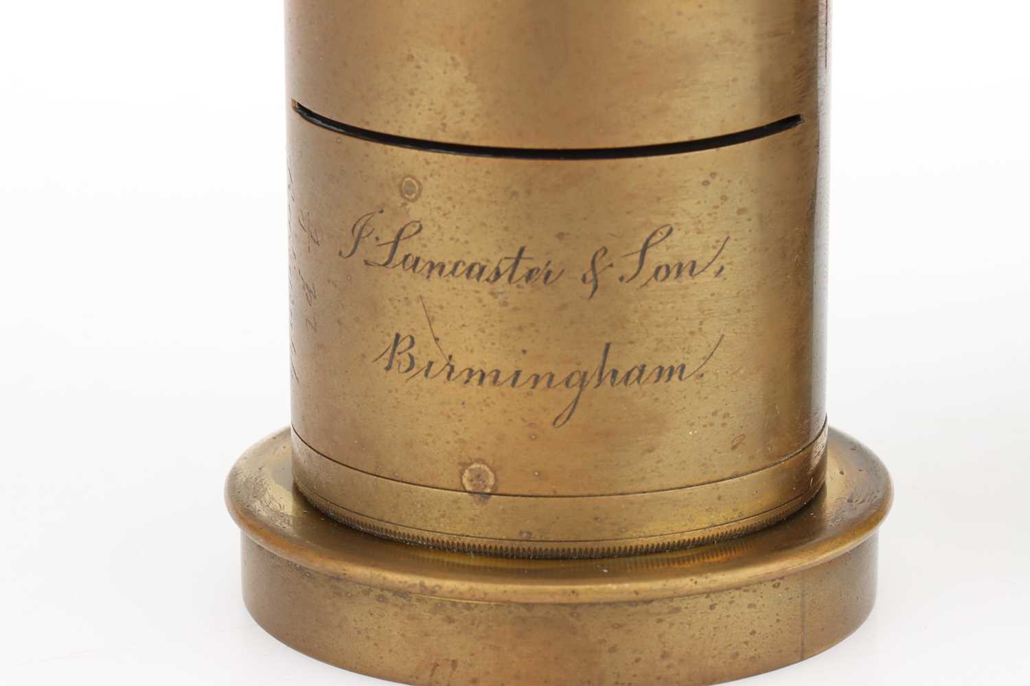 Lot 244 - A Selection of Brass Camera Lenses,