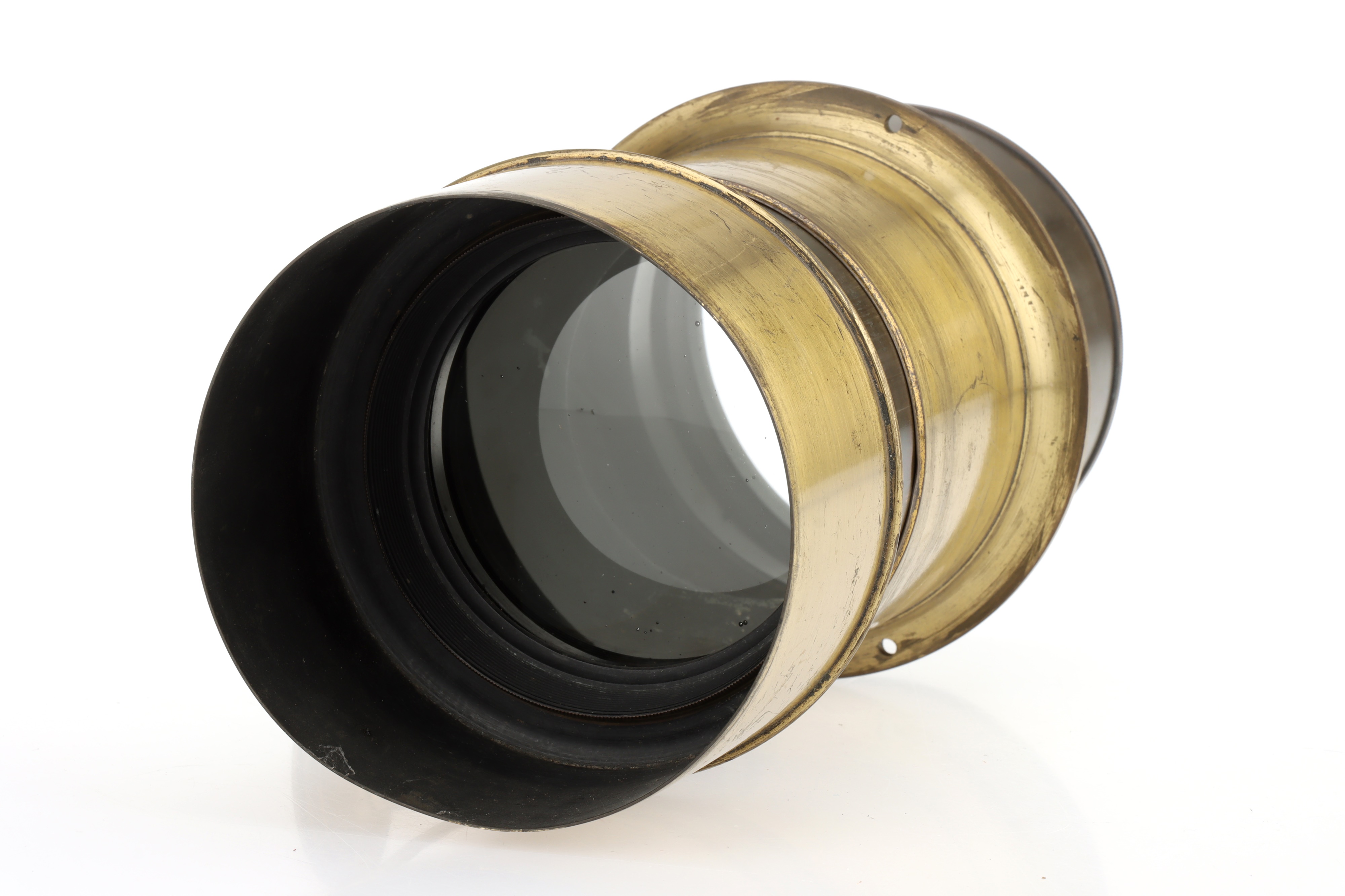 Lot 247 - A Large Brass Lens,
