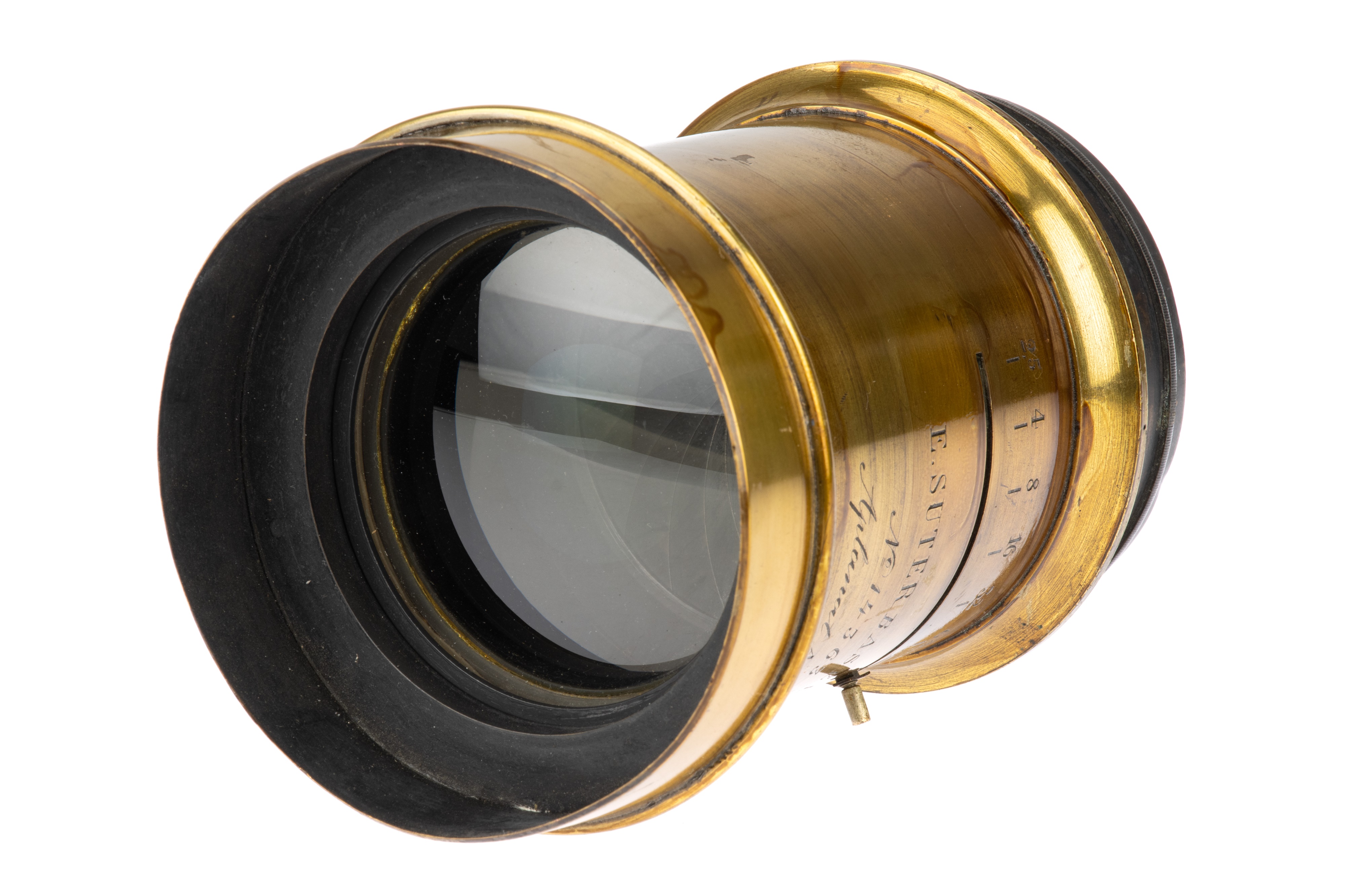 Lot 300 - An E. Suter Basel Aplanat A No. 5 f/2.5