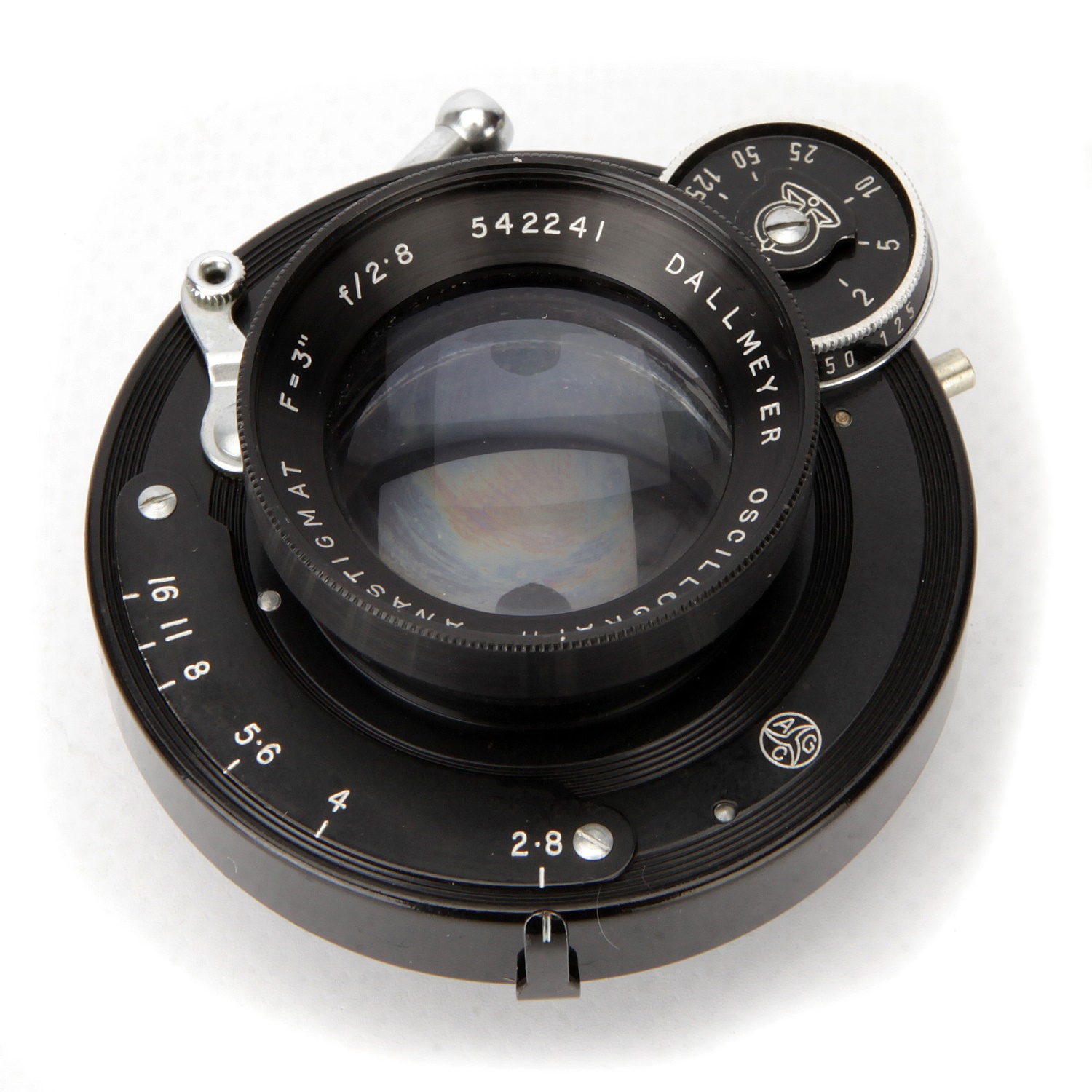 Lot 133 - A Dallmeyer Oscillograph f/2.8 3" Lens,