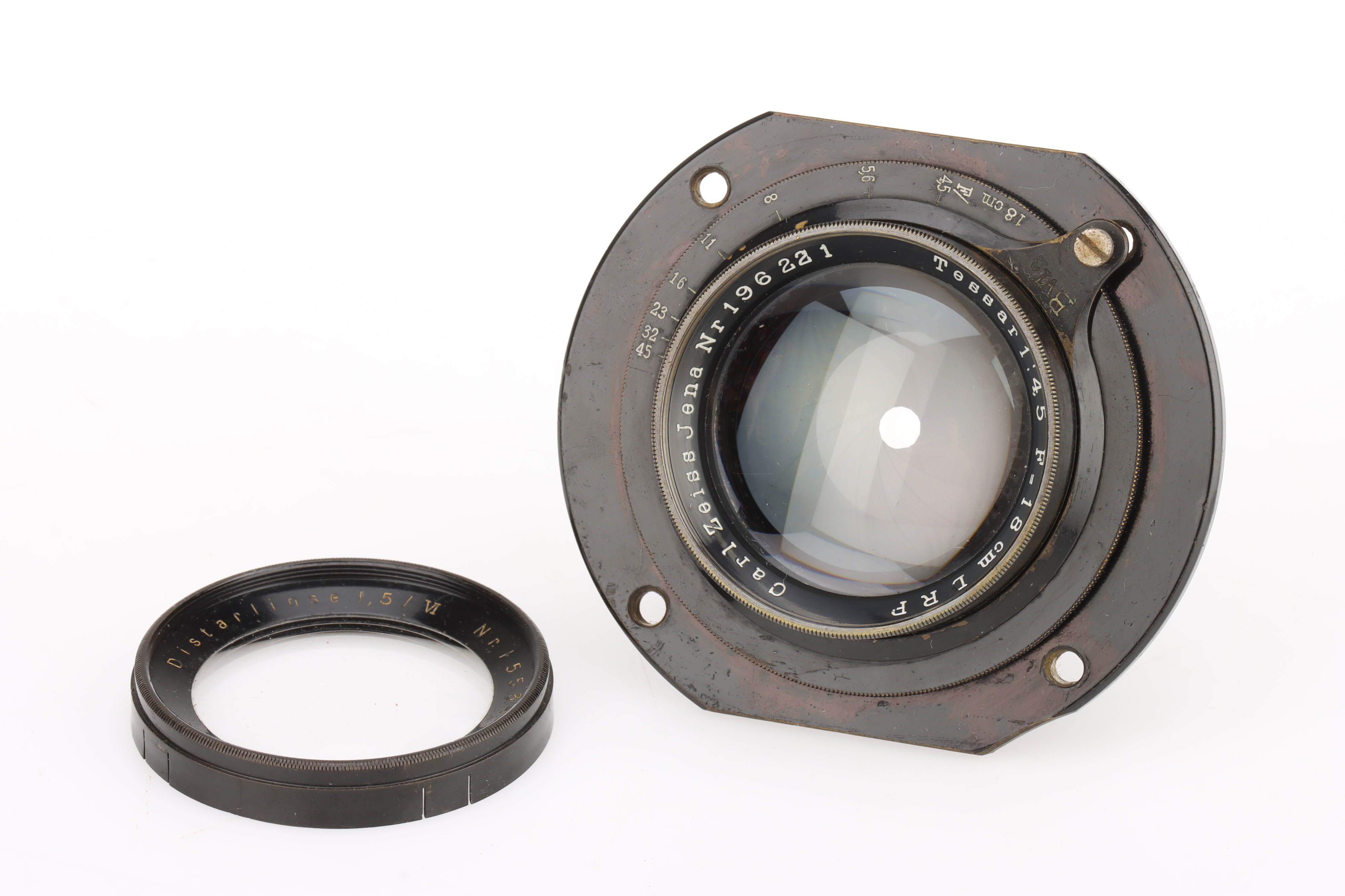 Lot 112 - A Carl Zeiss Jena Tessar f/4.5 18cm Camera
