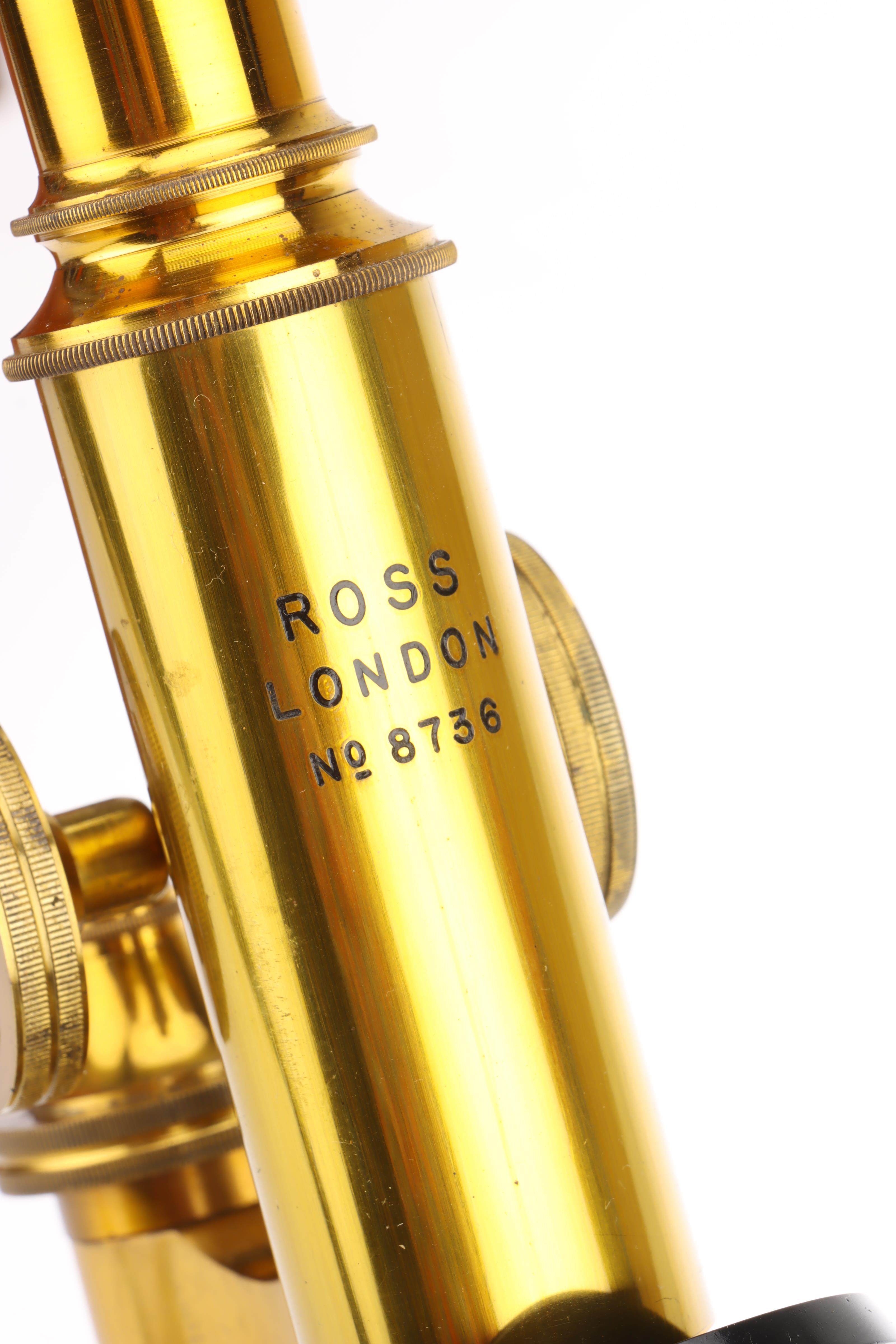 Lot 355 - A Ross Eclipse Military Microscope,